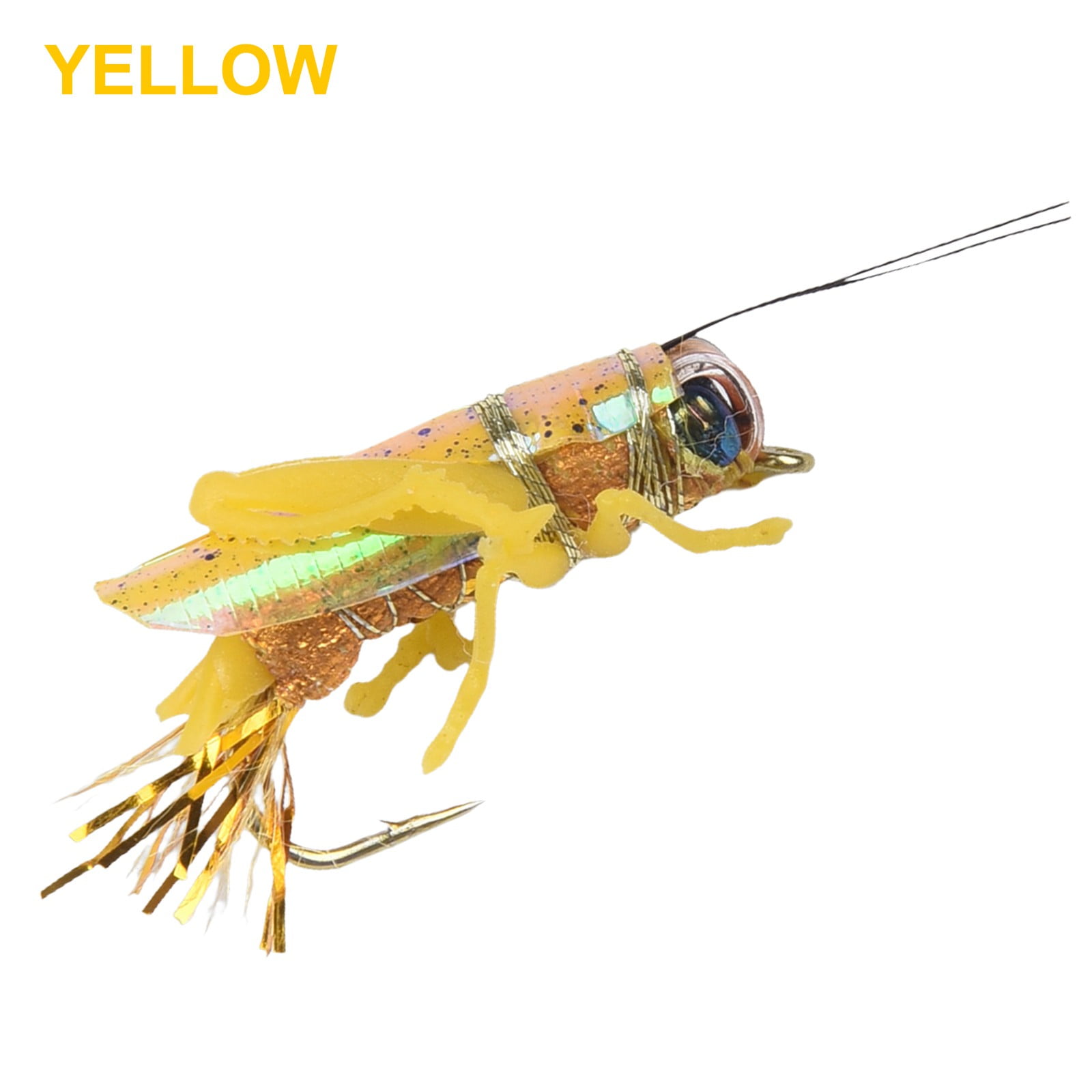 Xuanqin 6# Insect Locust Fishing Lures Crankbait Bass Lures Slow ...