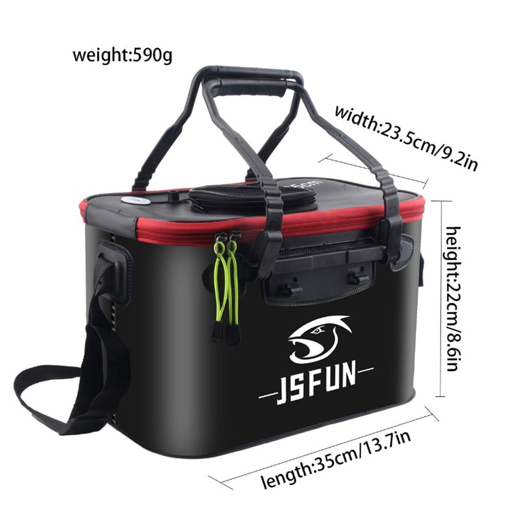 Xuanqin EVA Folding Fishing Bucket Live Fish Box Portable Fish Sea ...