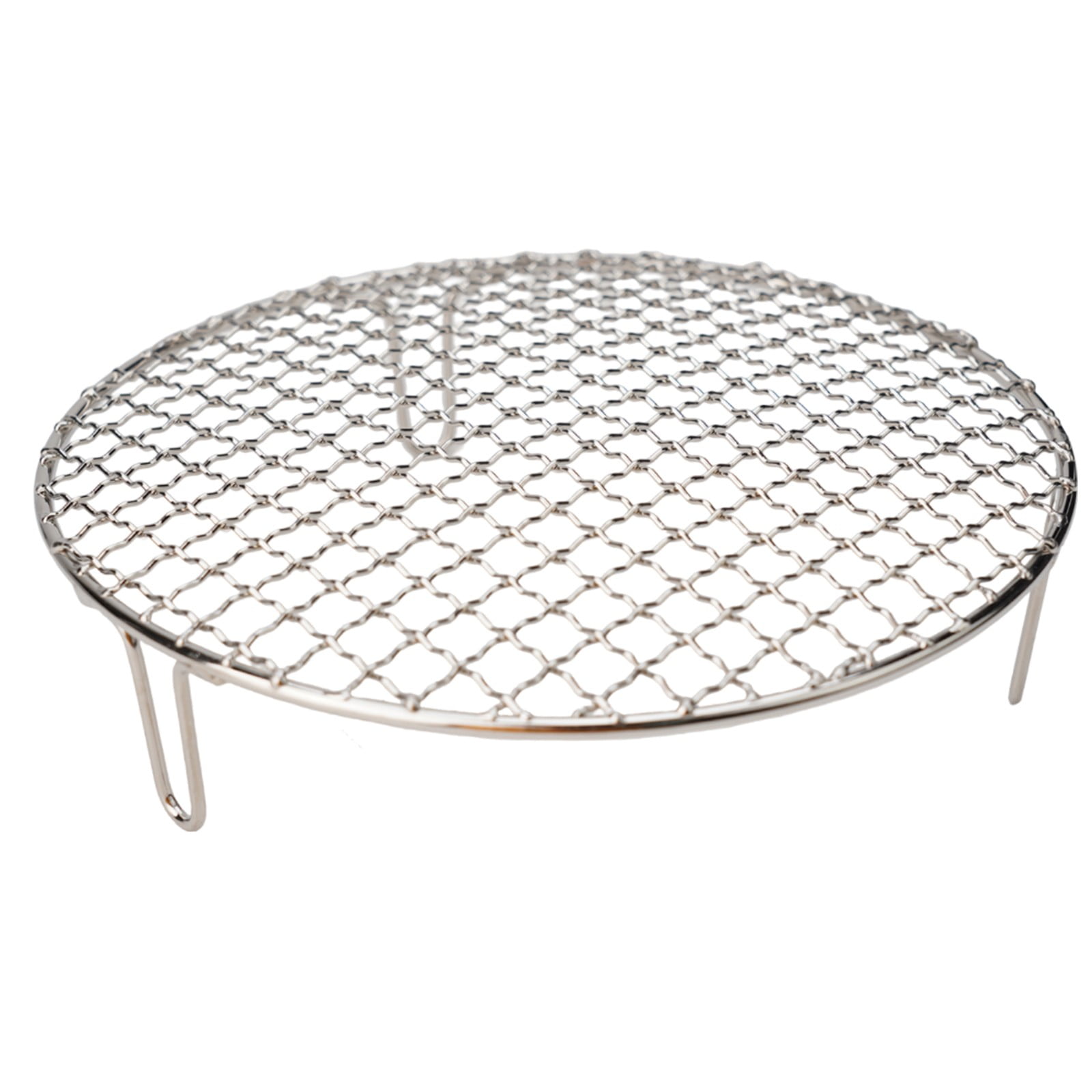 Xuanqin Stainless Steel Round Grid Net Barbecue Net Baking Tray BBQ ...