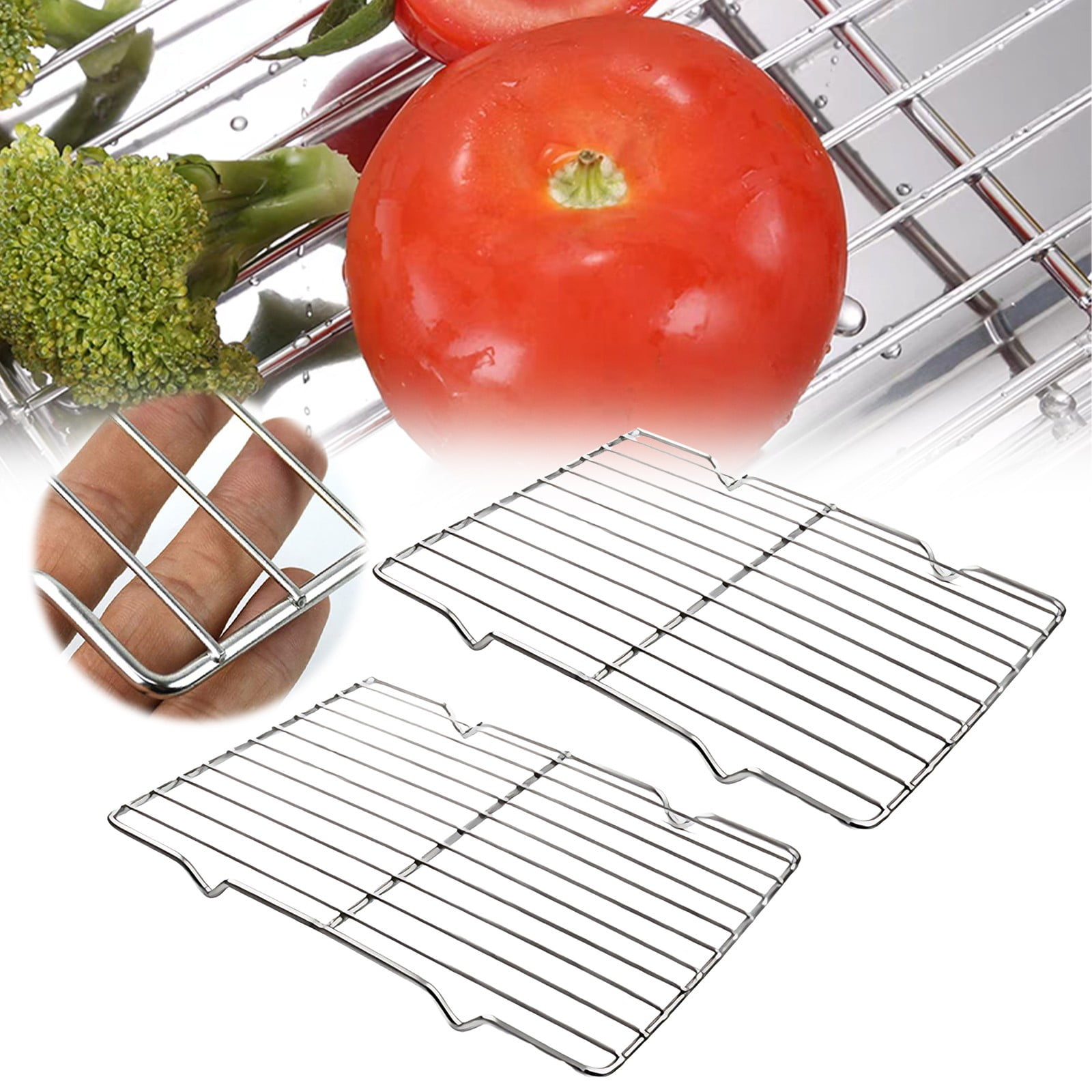 Xubond Barbecue Grill, Grilling Rack Heavy Duty Wire Grate Oven ...