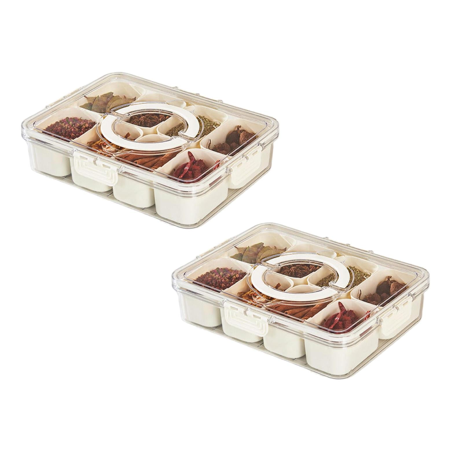 Xubond Car Charcuterie Box Boxes Dishwasher Reusable With Clear Lids ...