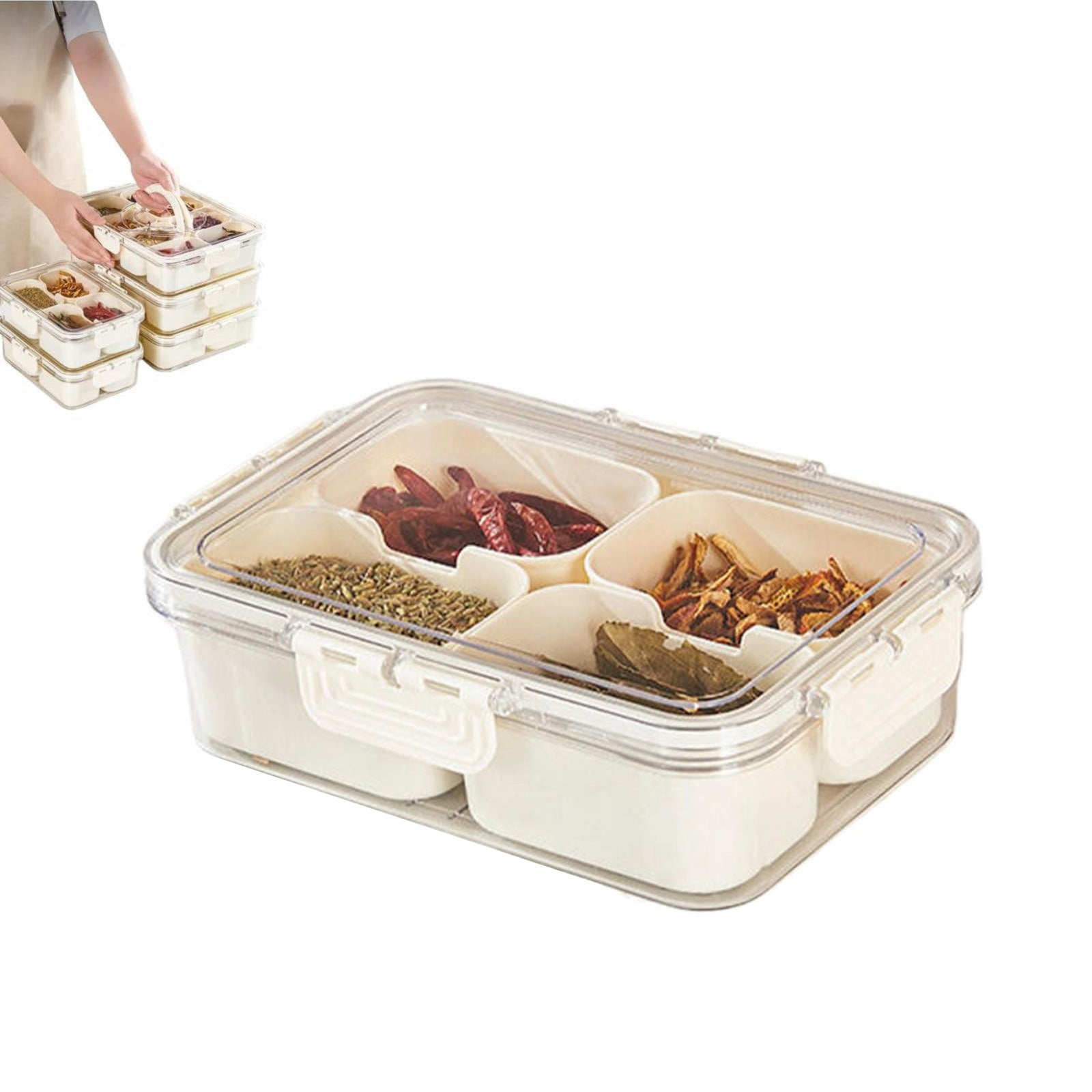 Xubond Car Charcuterie Box Boxes Dishwasher Reusable With Clear Lids ...