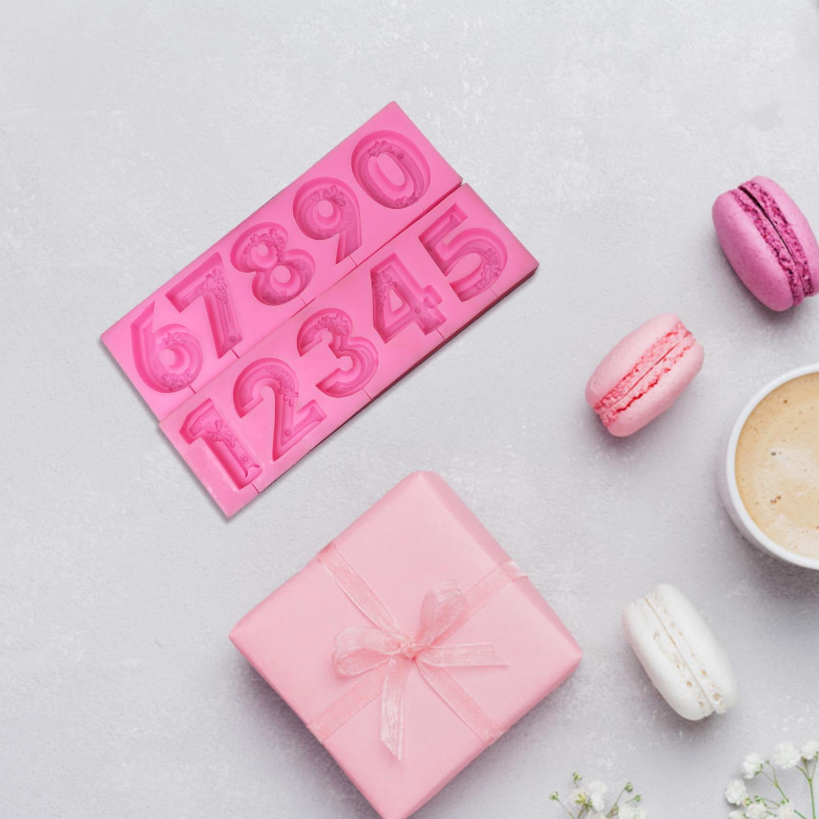 Xubond Digital Lollipop Silicone Mould Modeling Cake Insert Card ...