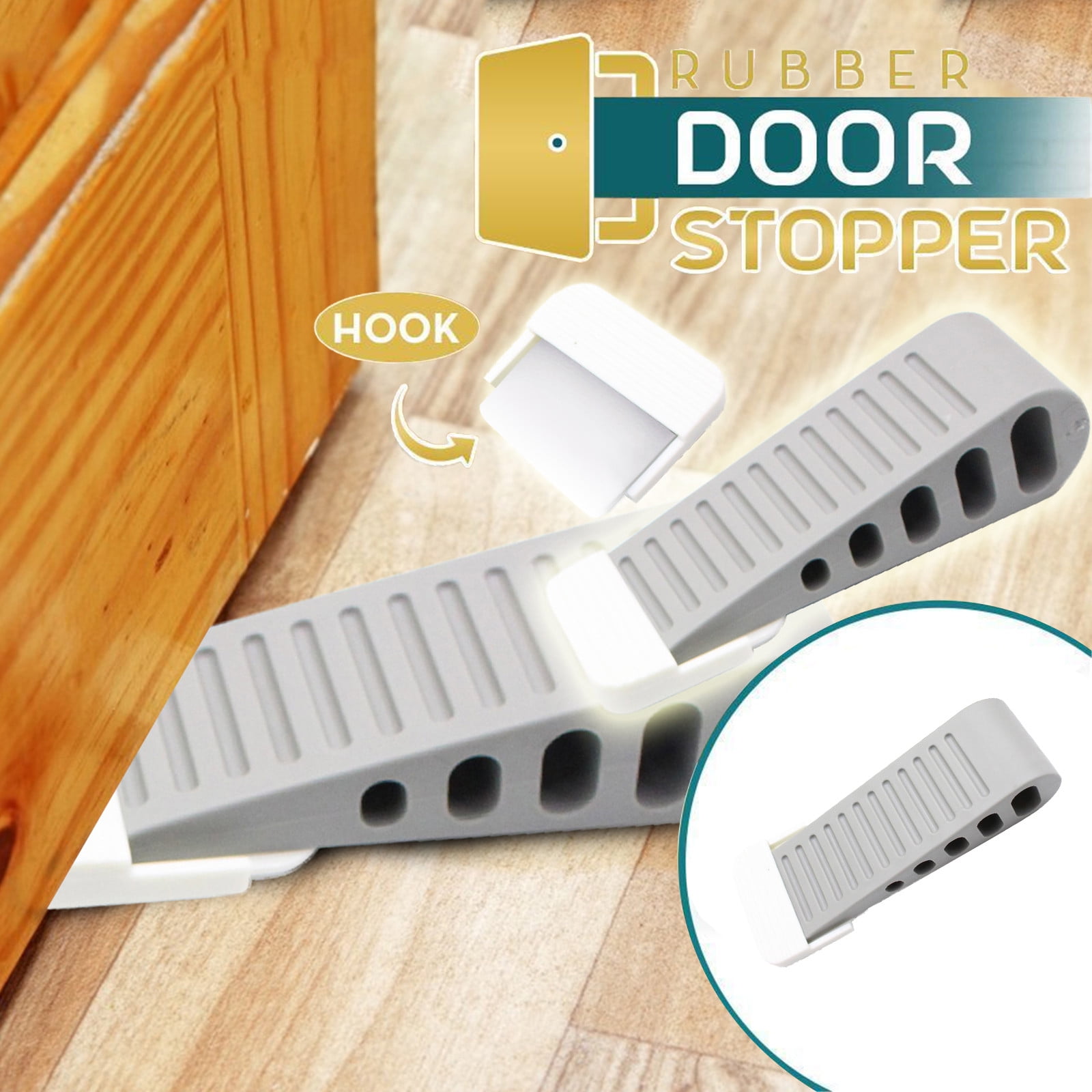 Xubond Doorstop Door Stops Stop Rubber Wedge Stopper Tools & Home ... Xubond Doorstop Door Stops Stop Rubber Wedge Stopper Tools & Home ...