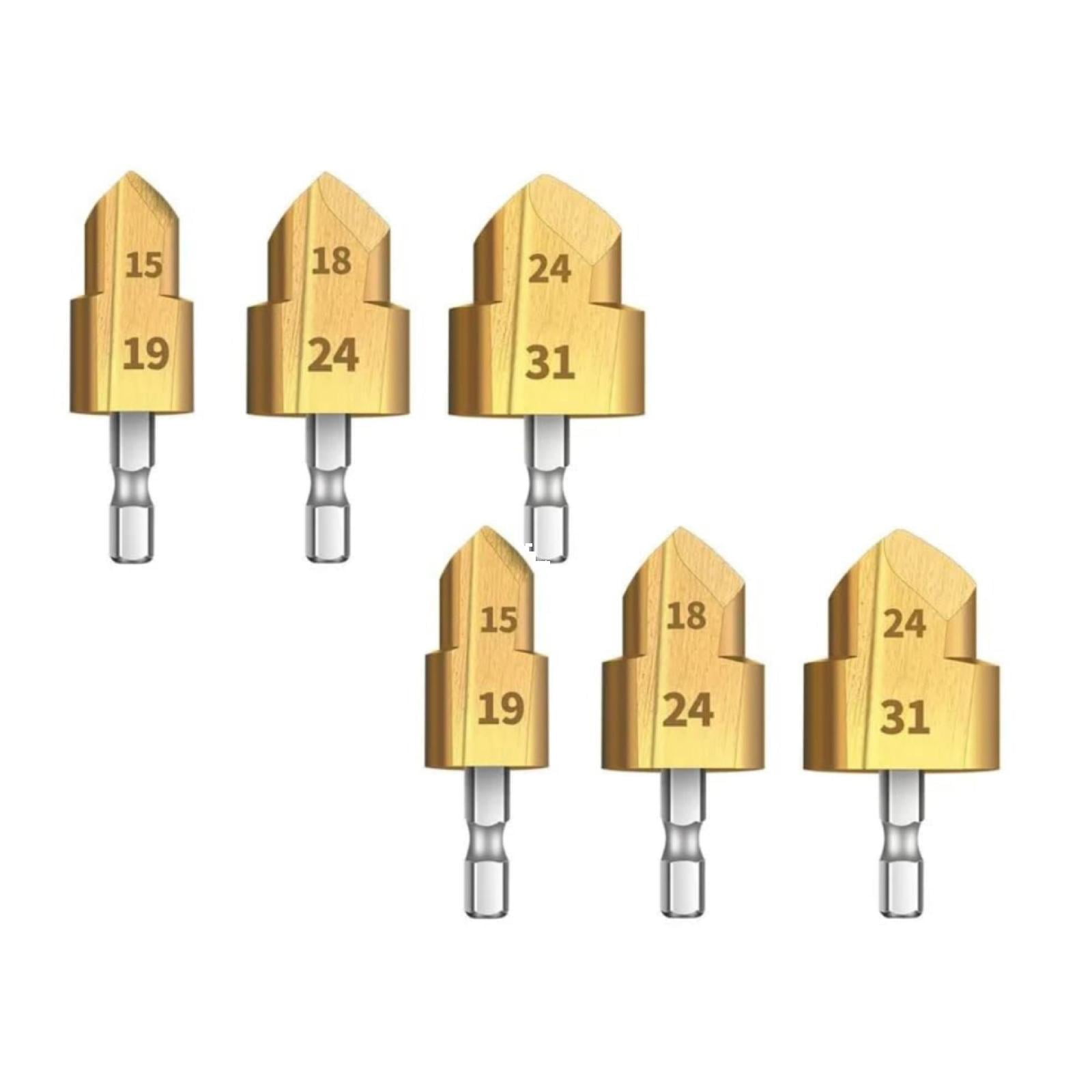 Xubond Drill Bits Heavy Duty Pipe Reaming Drill Bits Upgrade Powerful ...