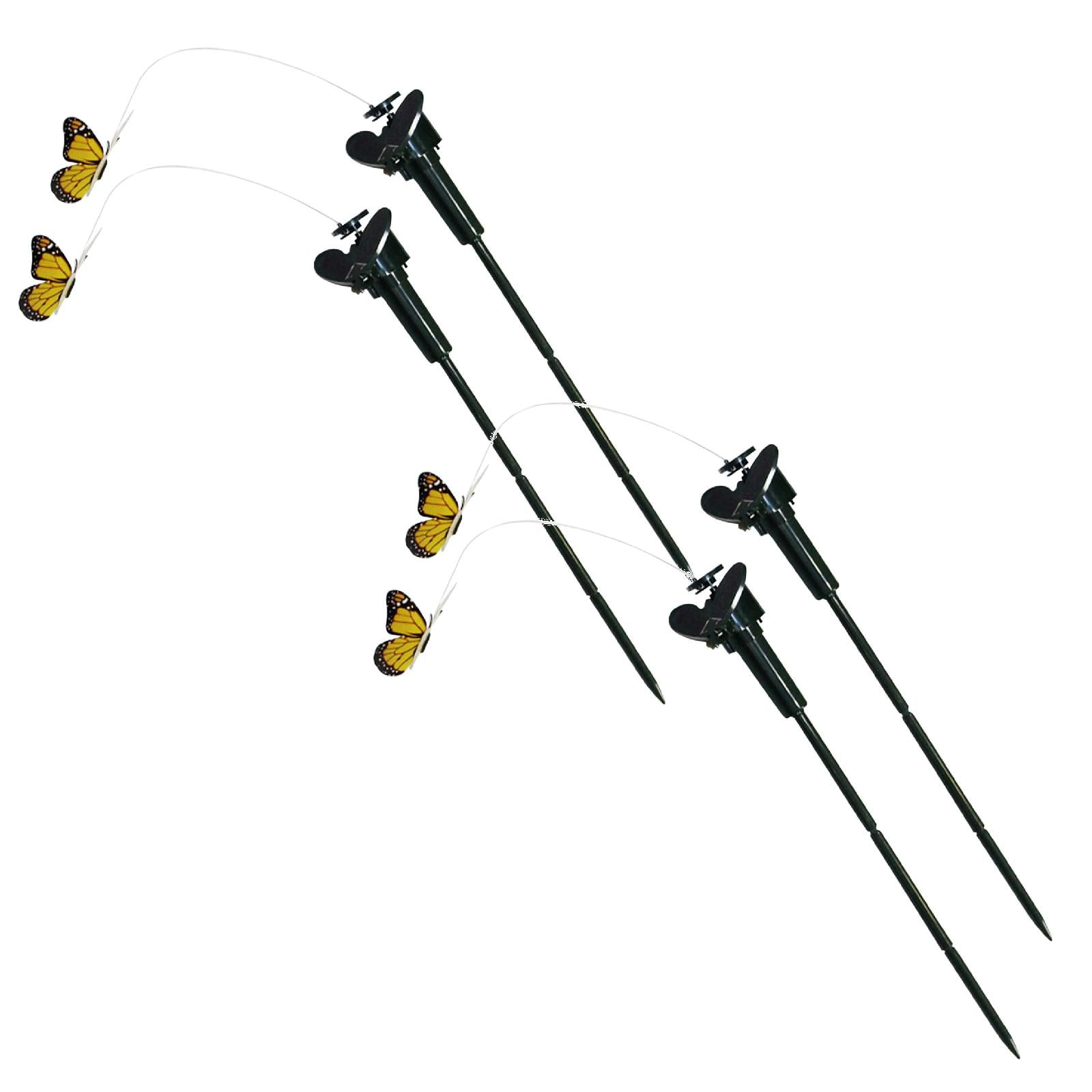 Xubond Garden Tools, 2PC Garden Decor Solar Dancing Butterfly Solar ...