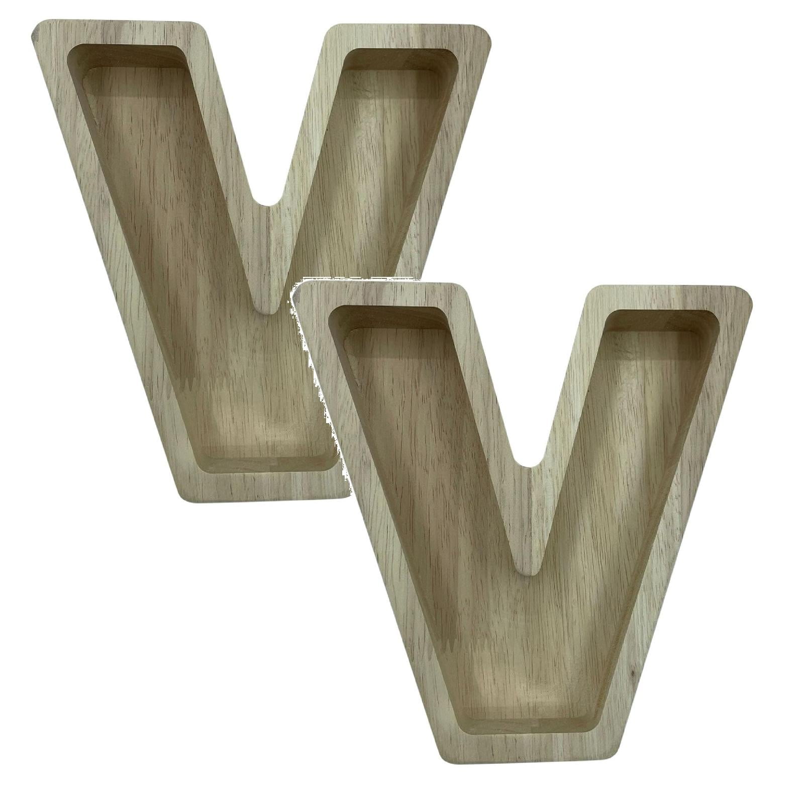 Xubond Garden Tools, Decorative Wall Wooden Monogram Letters With ...