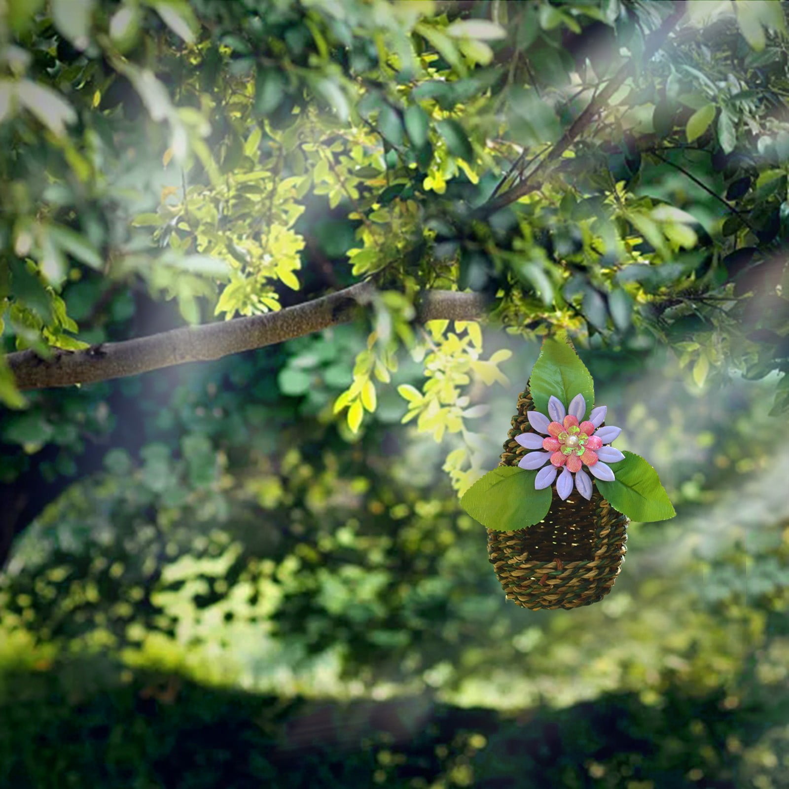 Xubond Garden Tools, Woven Feeder For Aviary Birds Garden Decorative ...