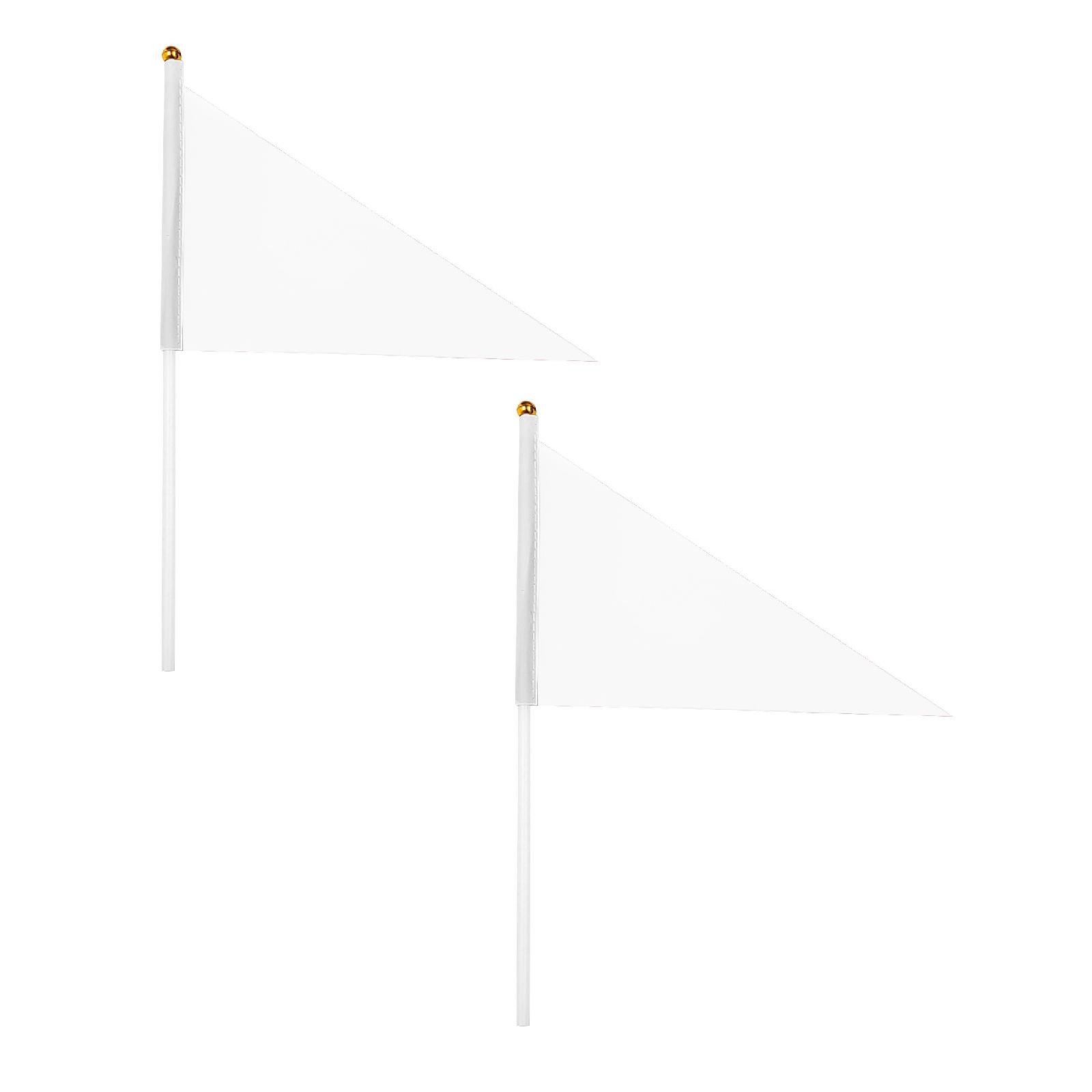 Xubond Home Decor, Versatile Set Of 20 Orange Triangle Flags For Garden ...