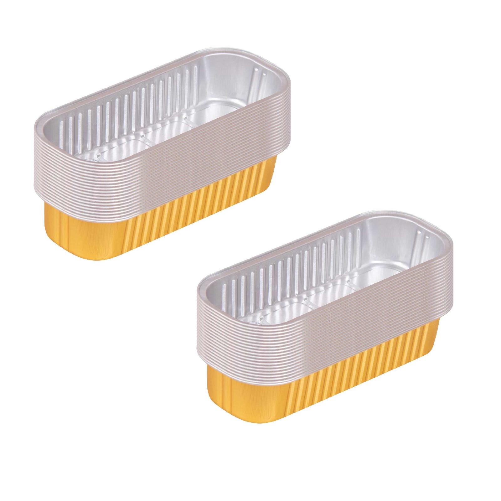 Xubond Kitchen Essentials, Disposable Aluminum Foil Tin Box With Lid ...