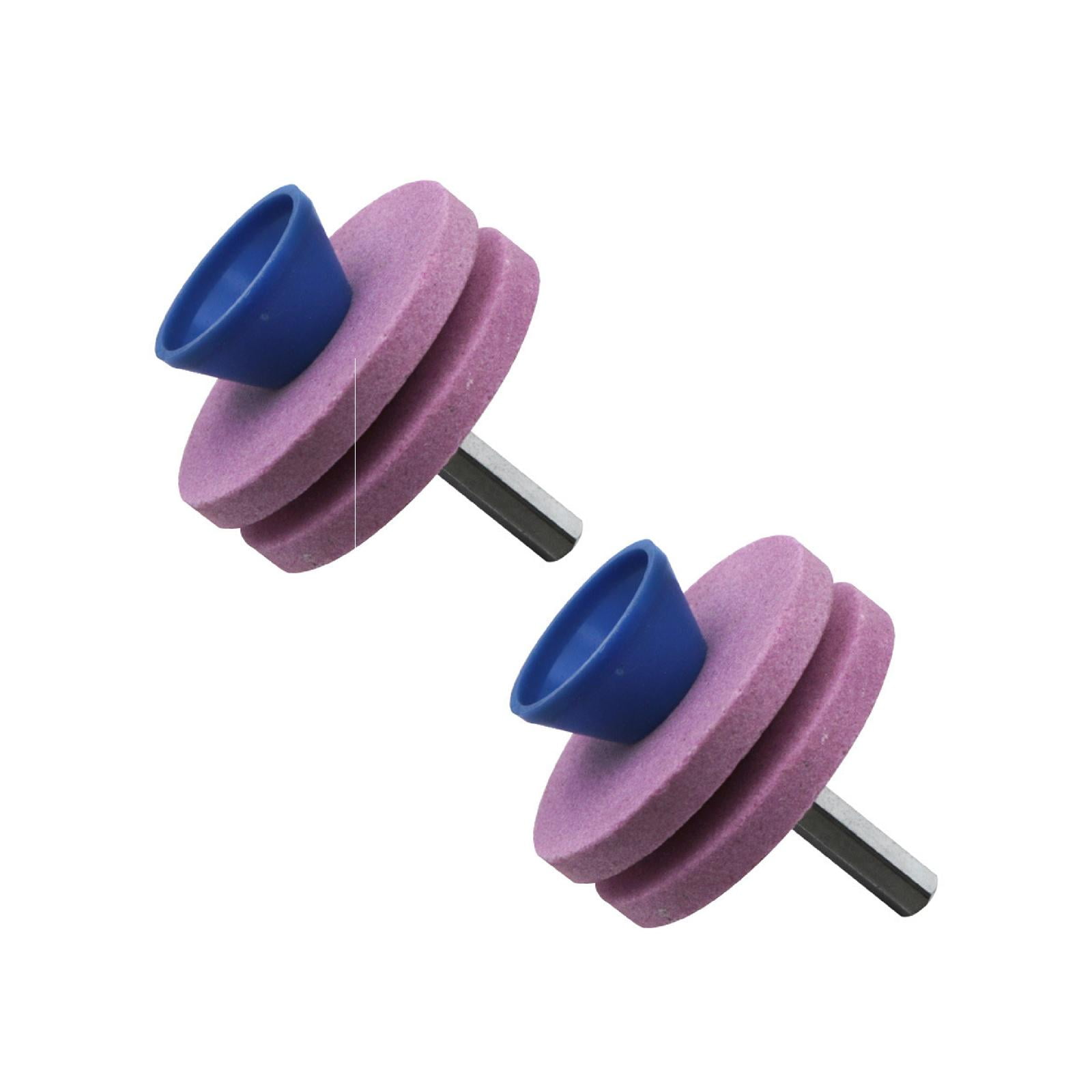 Xubond Lawnmower Dull Sharpener Upgrade Double Layer Mower Tool ...