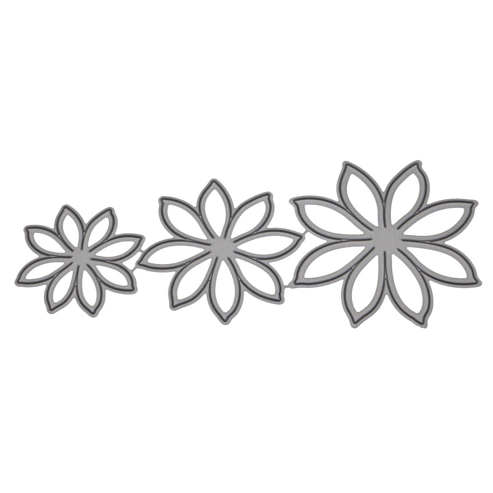 Xubond Mold New Flower Heart Metal Cutting Dies Stencils DIY ... Xubond Mold New Flower Heart Metal Cutting Dies Stencils DIY ...