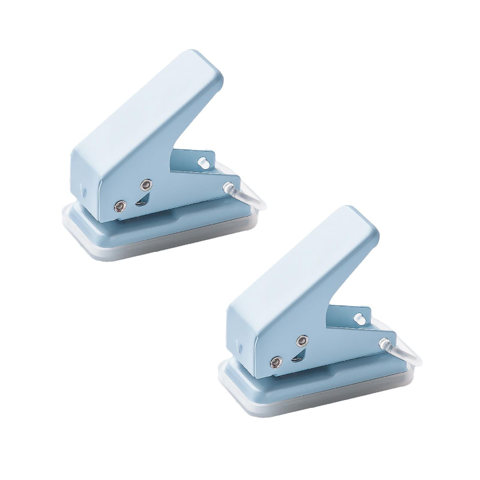 Xubond Office Supplies Single Hole Punch 6mm 1/4 Inch Circle Holes 10 ...
