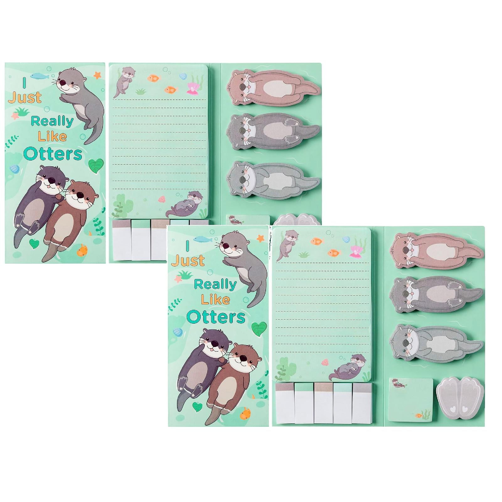 Xubond Sticky Notes Special Shaped Combination Note Pad Creative Simple ...