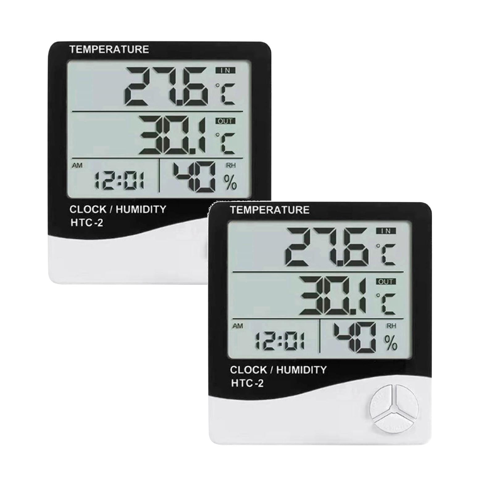 Xubond Tools, Digital Hygrometer Indoor Outdoor Thermometer Wireless ...