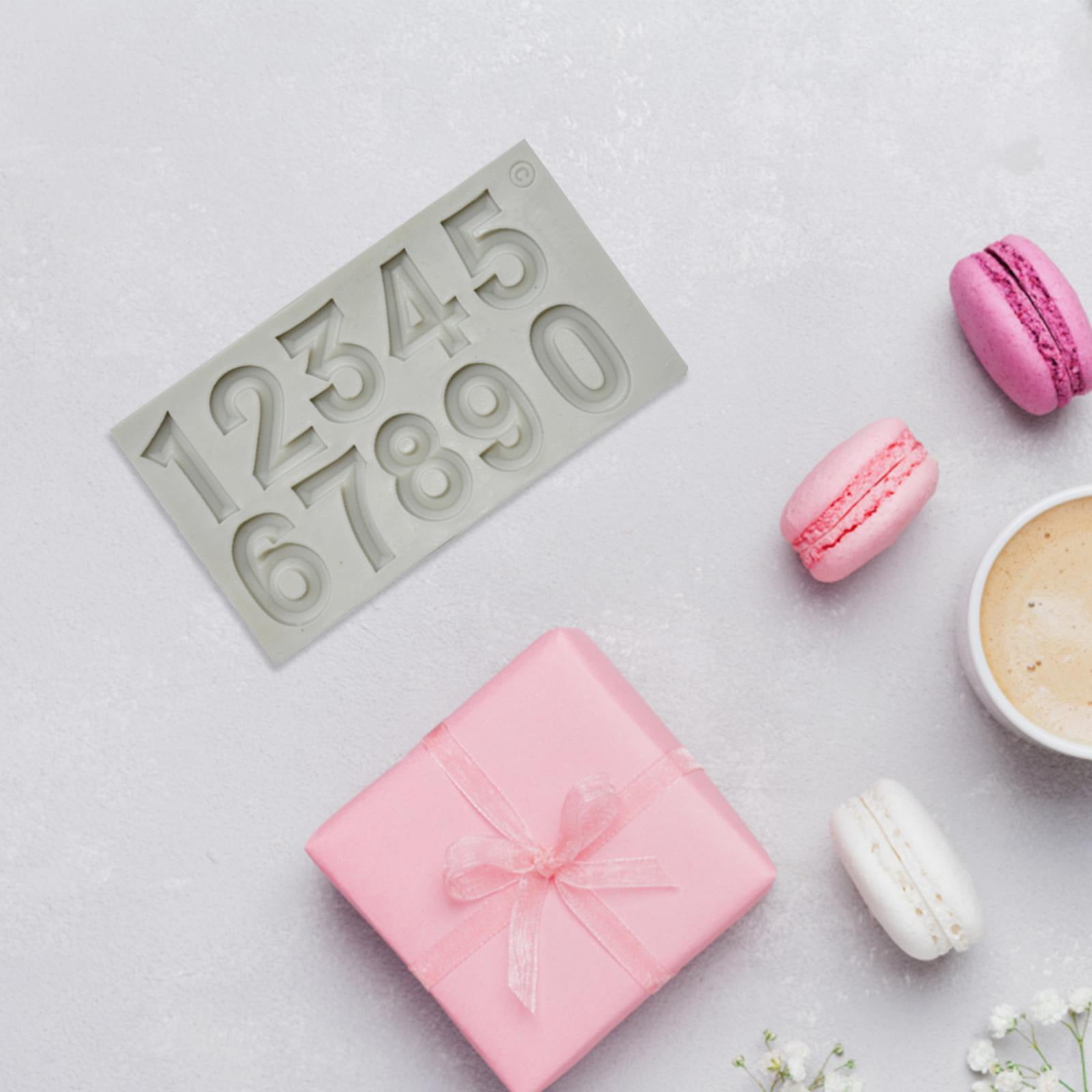 Xubond Tools, Digital Lollipop Silicone Mould Modeling Cake Insert Card ...