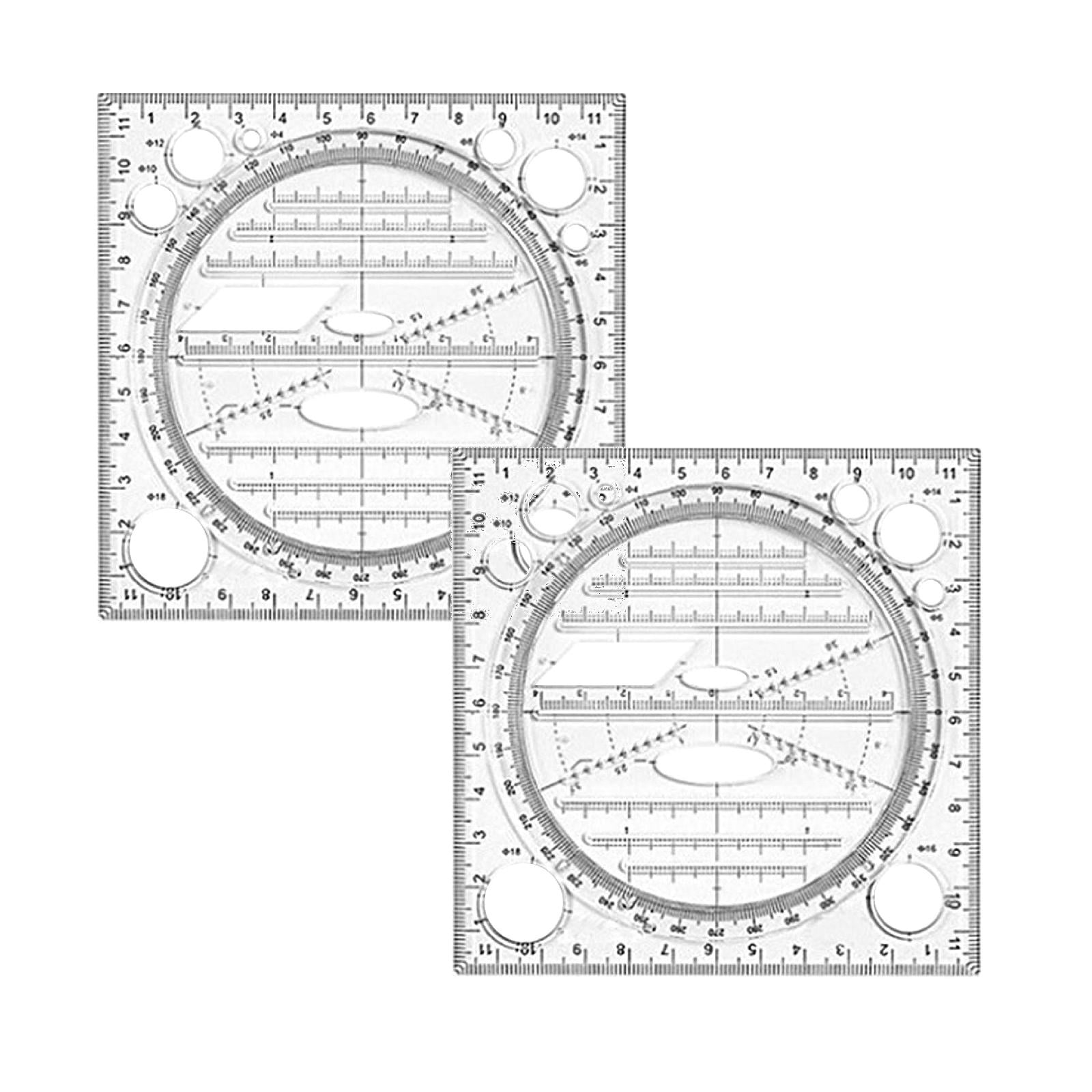 Xubond Tools, Multi Function Quickly Draw And Measuring Ruler Drawing ...