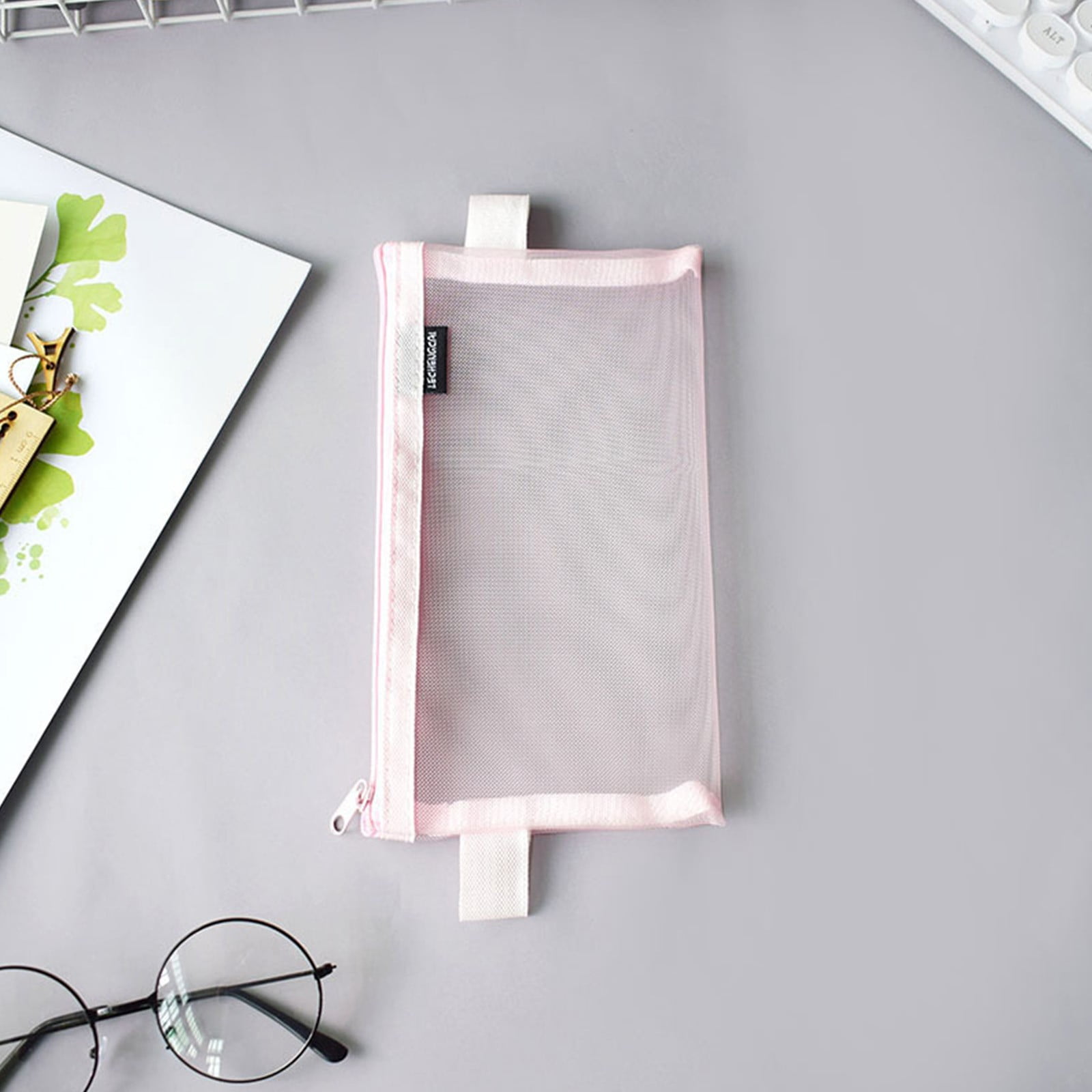 Xubond Tools, Pencil Case With Transparent Window Stationery Bag Binder ...