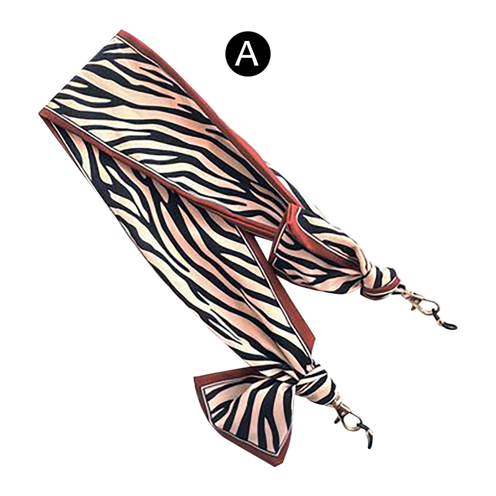 Xubond Trend Silk Scarves Ribbon Mask Mlings Glasses Twouse Rope Chain ...