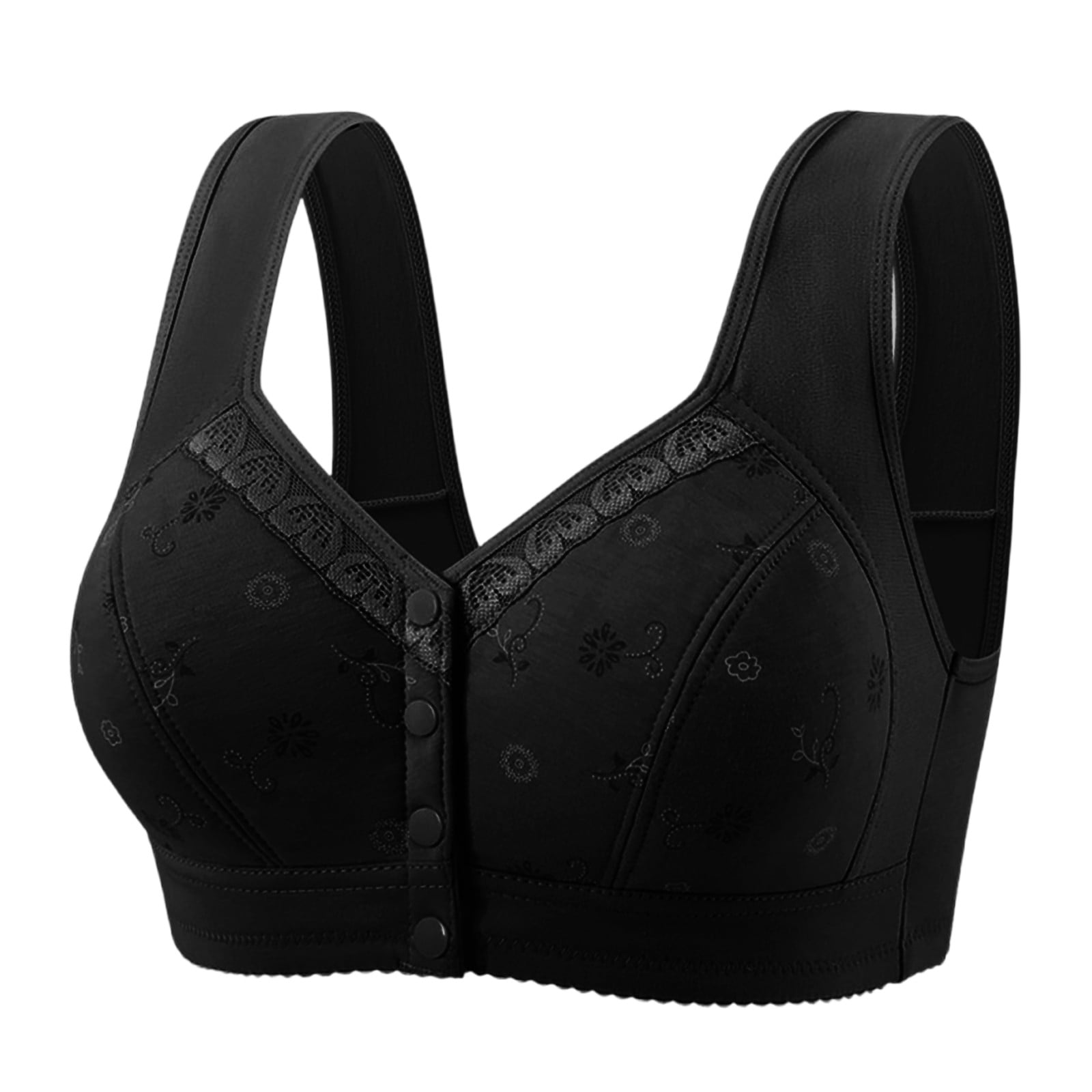Xucatan 1 Pcs Daisy Bras for Women No Underwire Front Closure Comfort ...