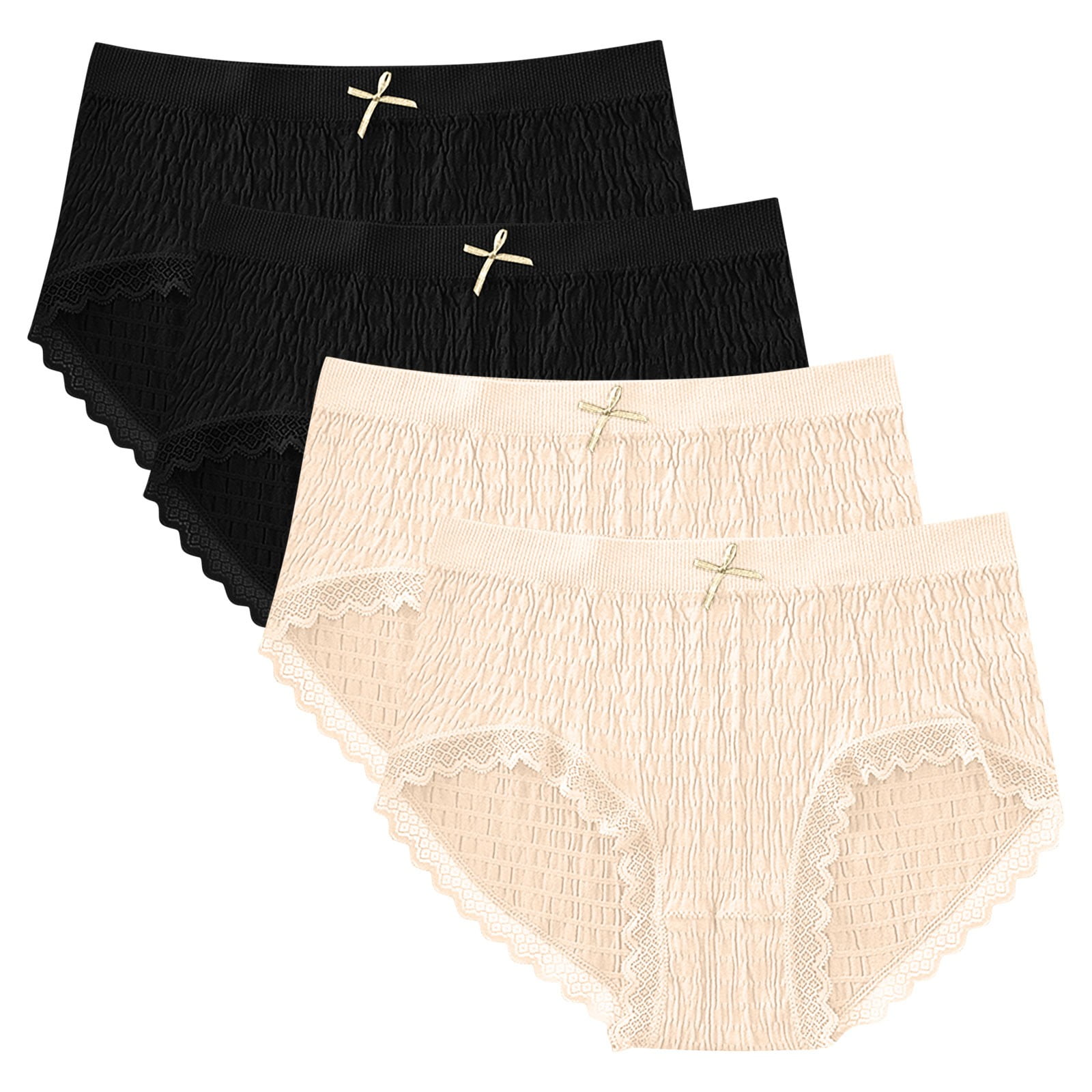 Xucatan 12 Pcs Ladies Hip Lift Underwear, Mid Rise Shaping Briefs, No ...