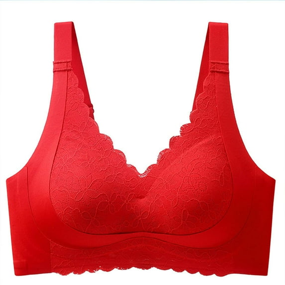 Xucatan 2 Pcs Jelly Bra, Lifting Wire-Free Jelly Bra, Seamless Soft ...