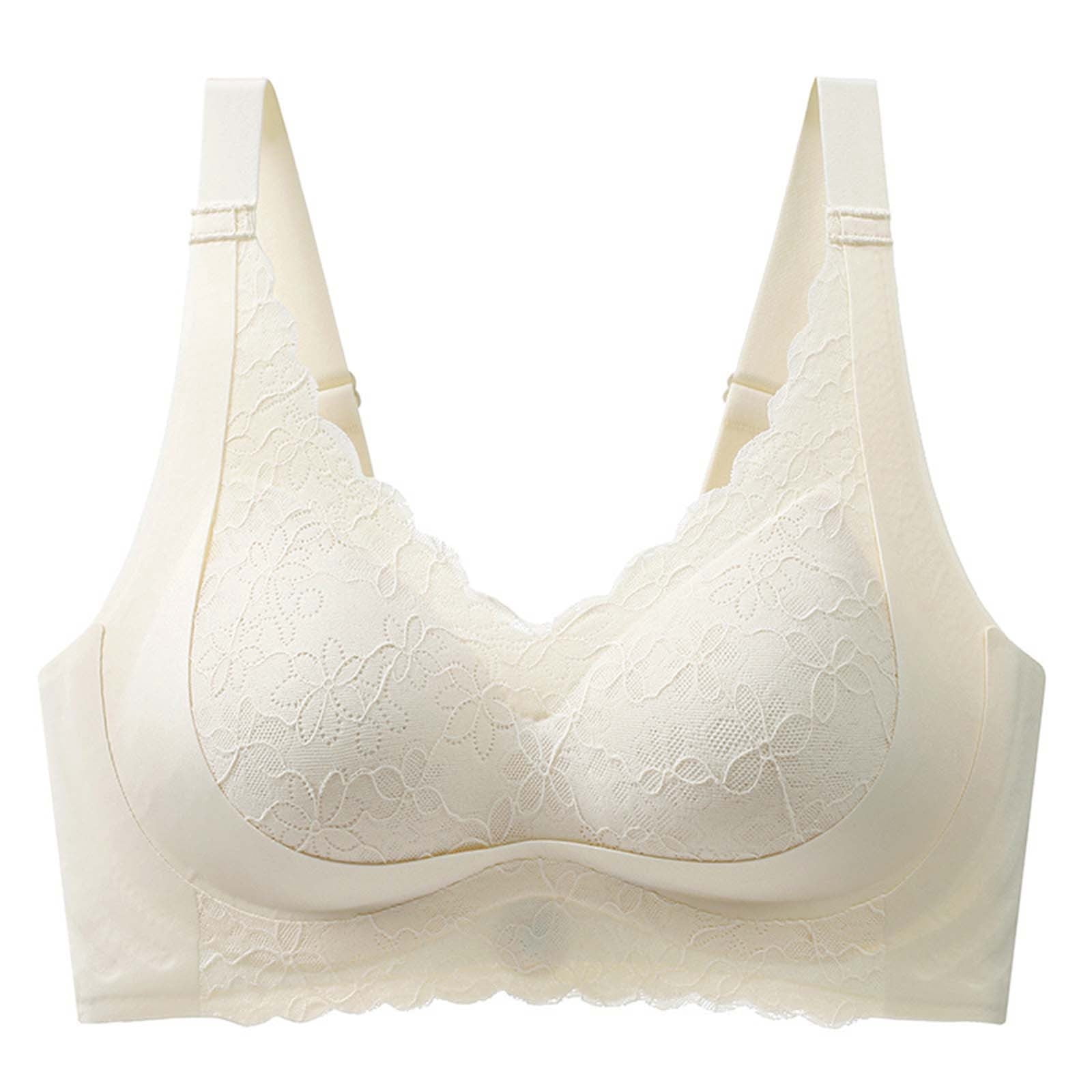 Xucatan 3 Pcs Jelly Bra, Lifting Wire-Free Jelly Bra, Seamless Soft ...