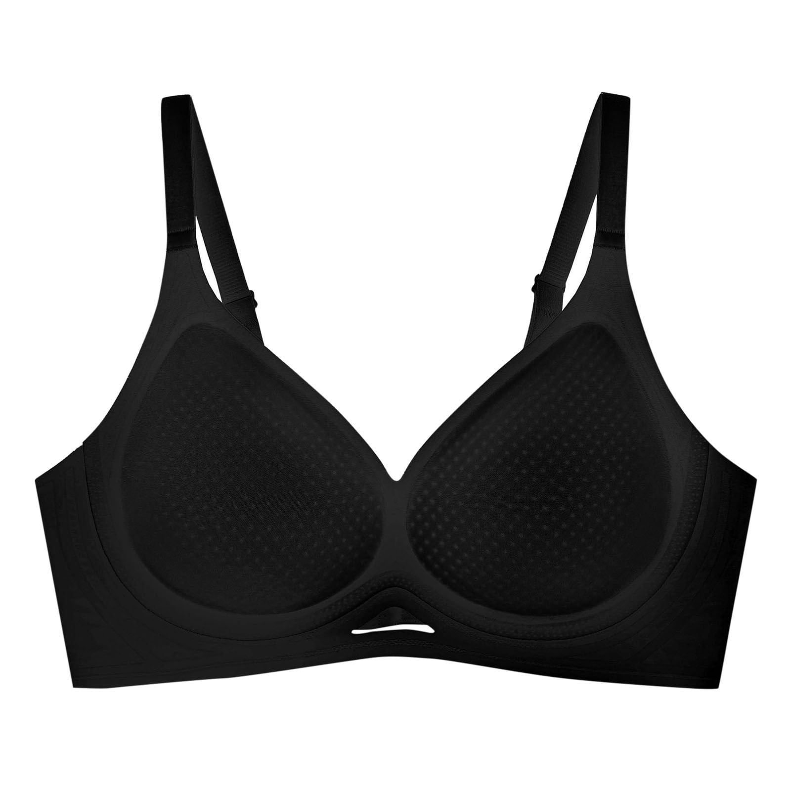 Xucatan 3 Pcs Women's Wireless Push Up Bra Seamless Comfortable Bras No ...