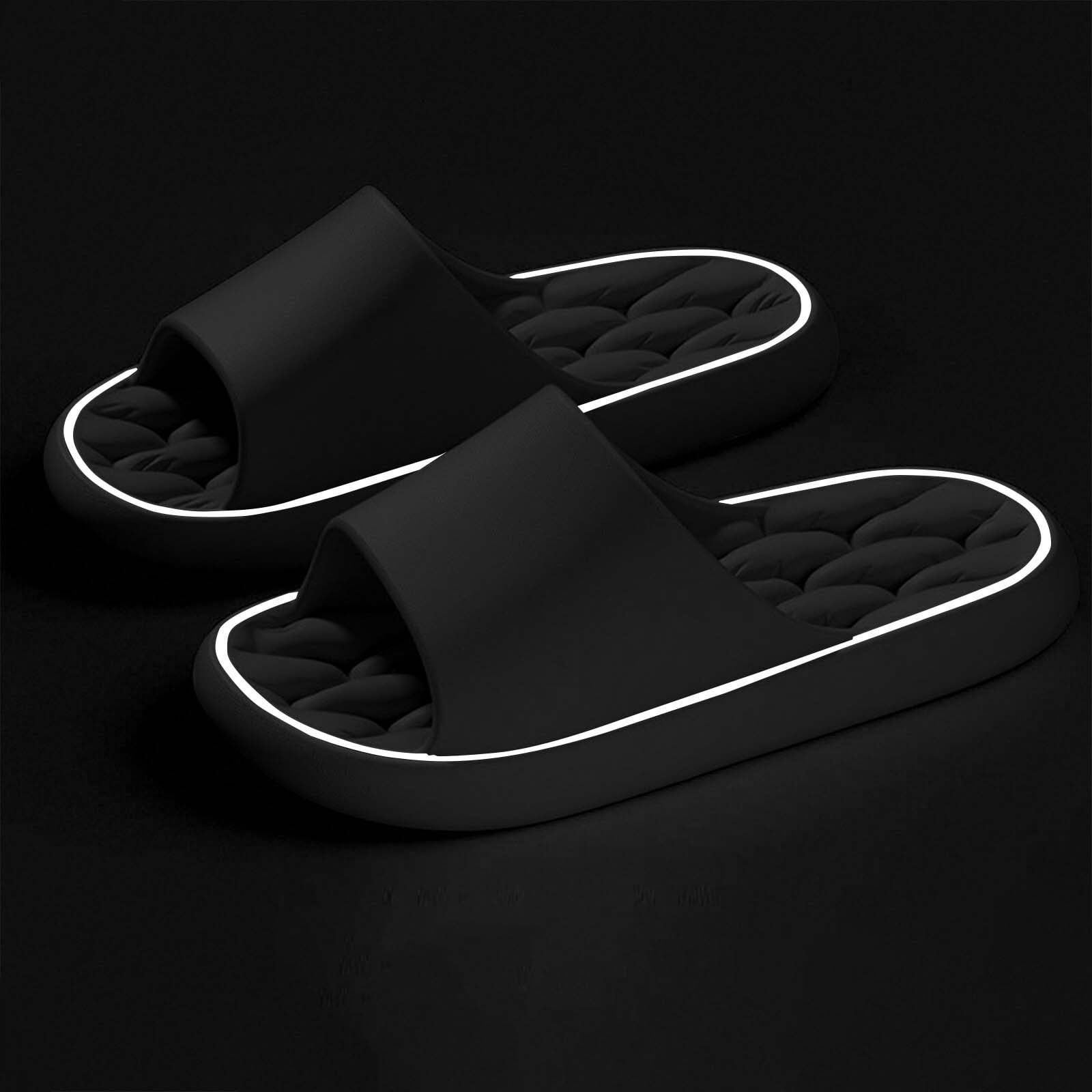 Xucatan Cloud Slides For Women And Men Non Slip Quick Drying Shower ...