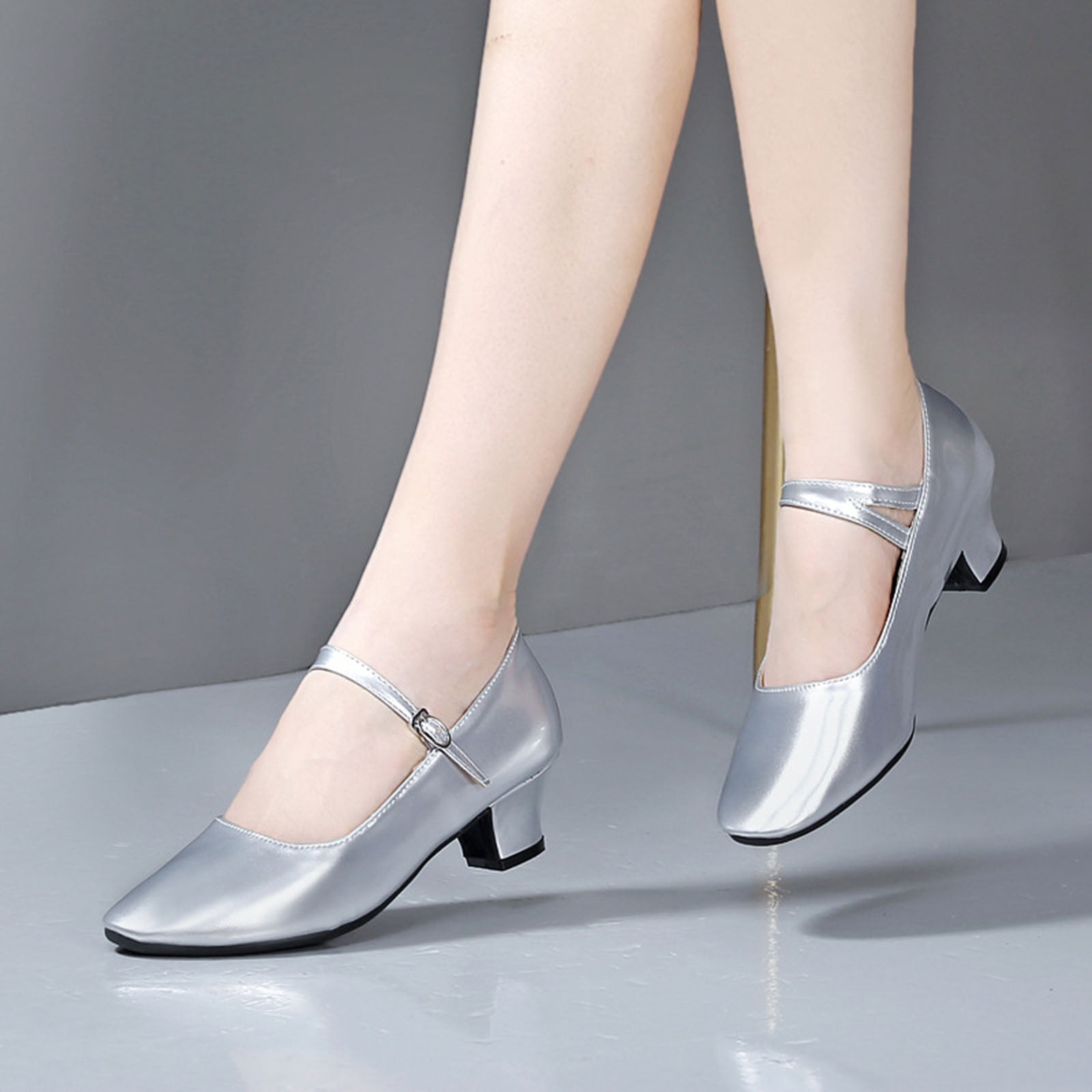 Xucatan Womens Latin Ballroom Dance Shoes Comfortable Low Heels Pumps ...