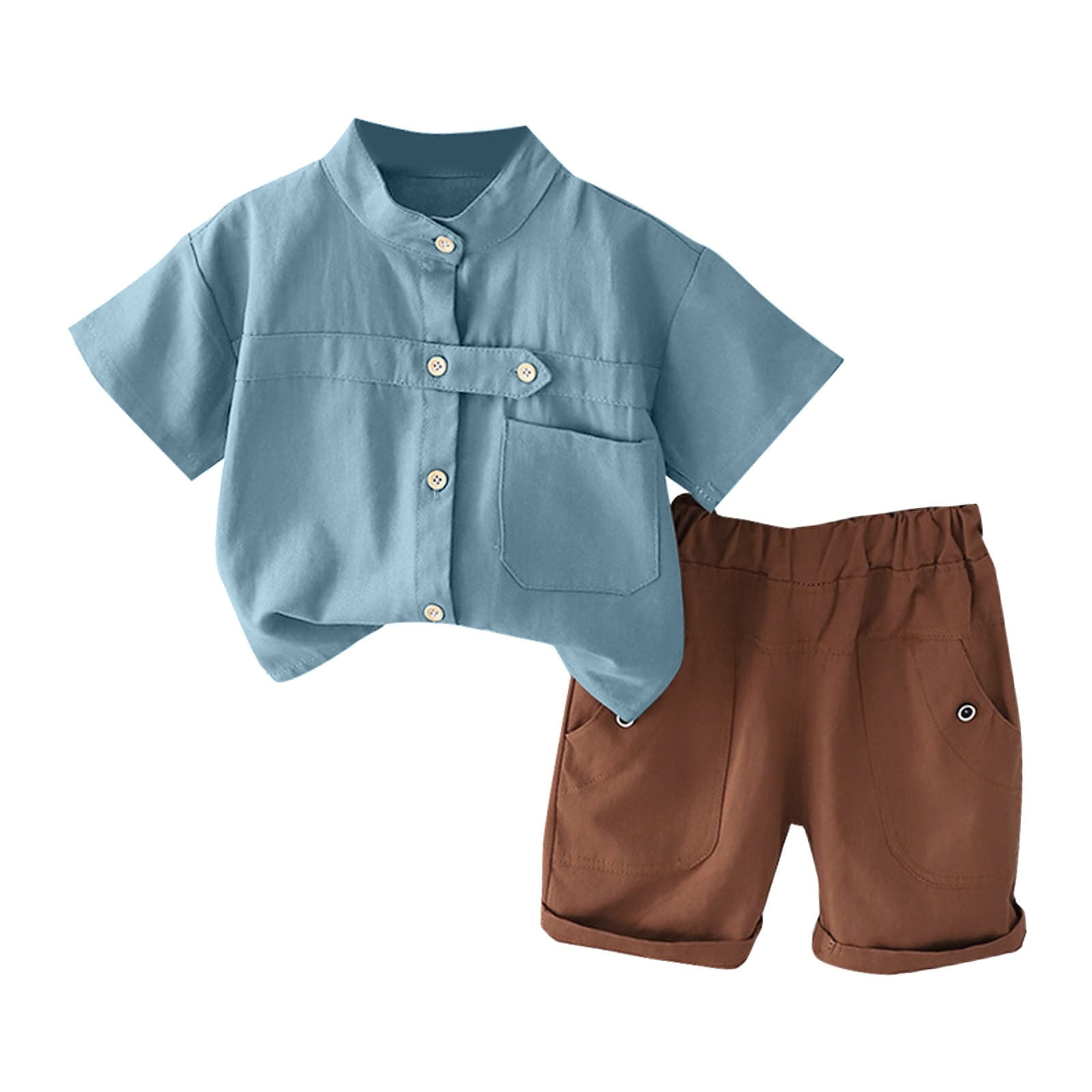 Xudanell Baby Boy Outfits Boy Clothes Kids Summer Outfits Shirt Short ...