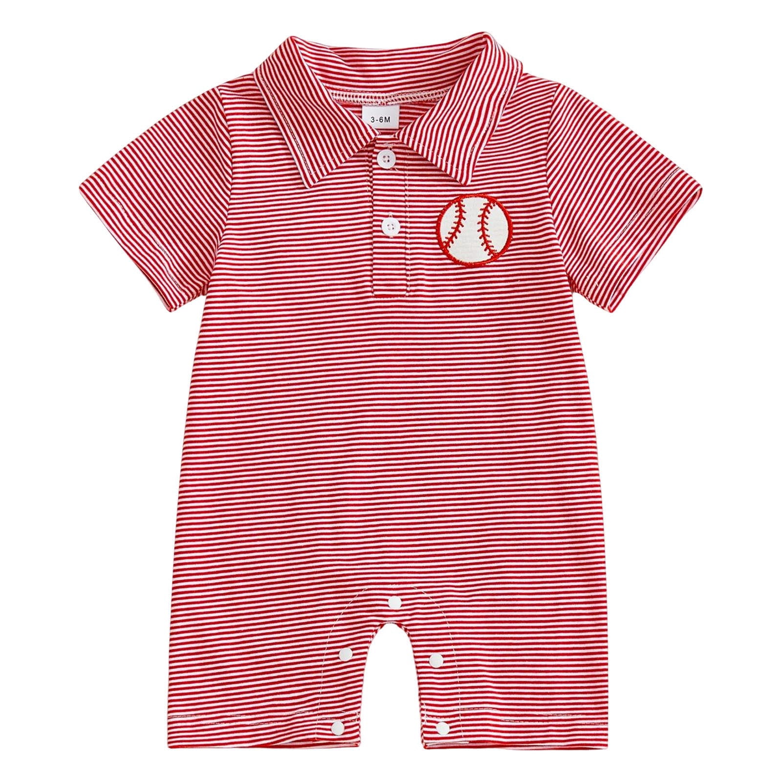 Xudanell Summer Baby Boy Clothes Short Sleeve Romper Embroidery ...