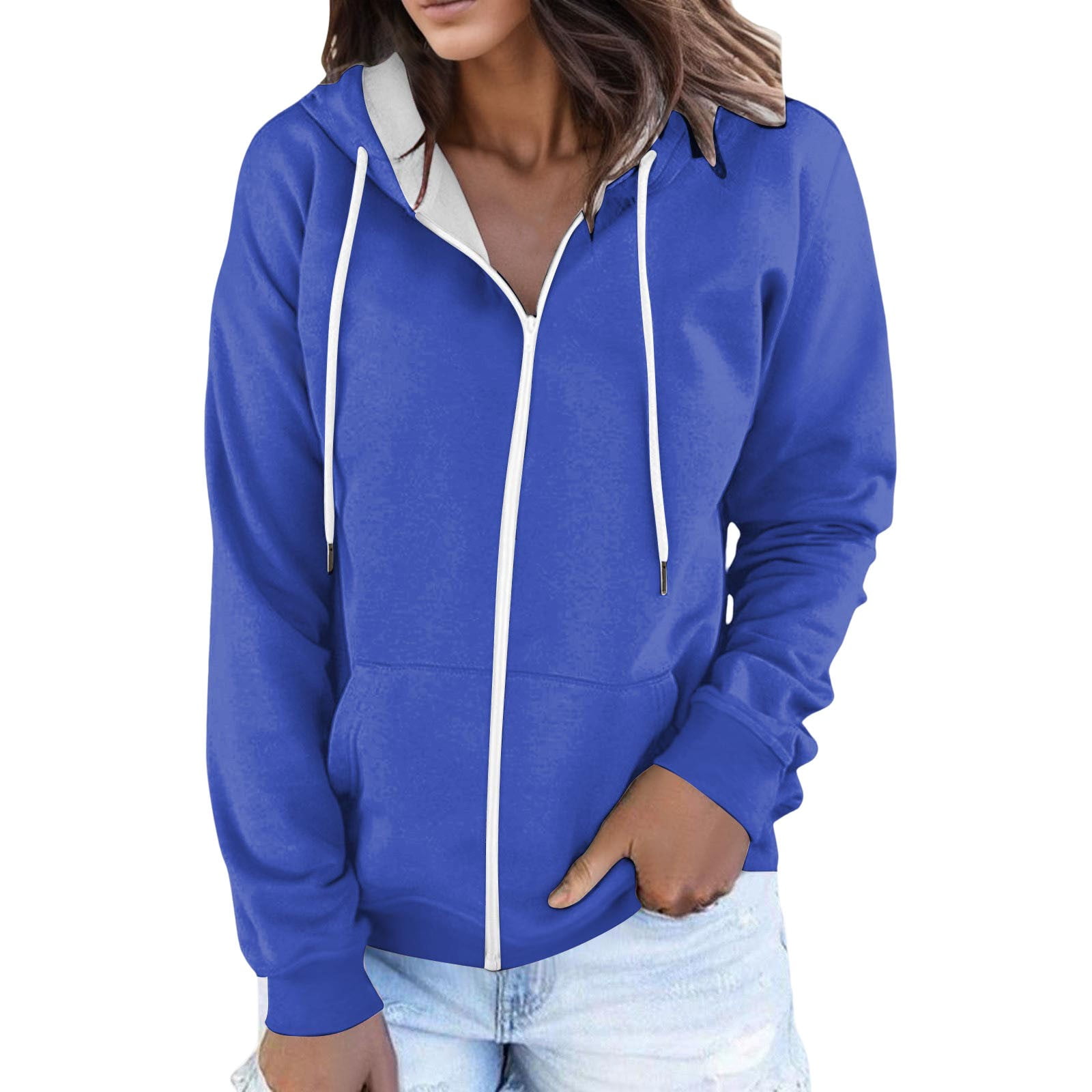 Xudanell Sweatshirts for Women's Hoodies Winter Long Sleeve Workout Gym ...