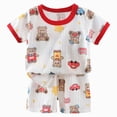Xudanell Toddler Pajamas Cotton Summer Pjs Boy Jammies Dinosaur Train ...