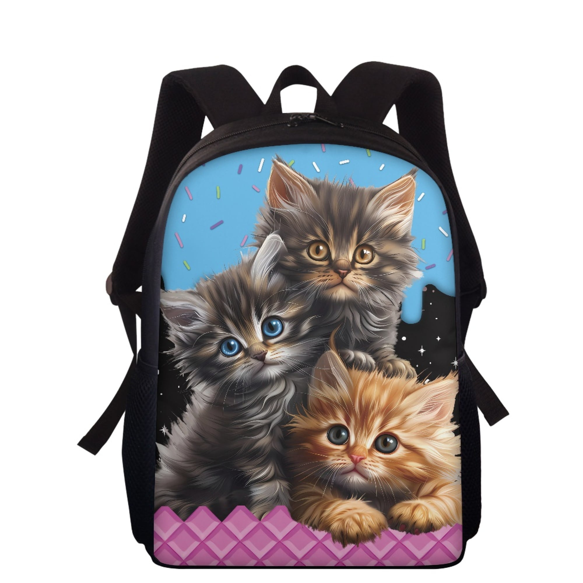 Xuewen 15 Inch Chain Backpack - School Backpack for Men and Women, Cute ...