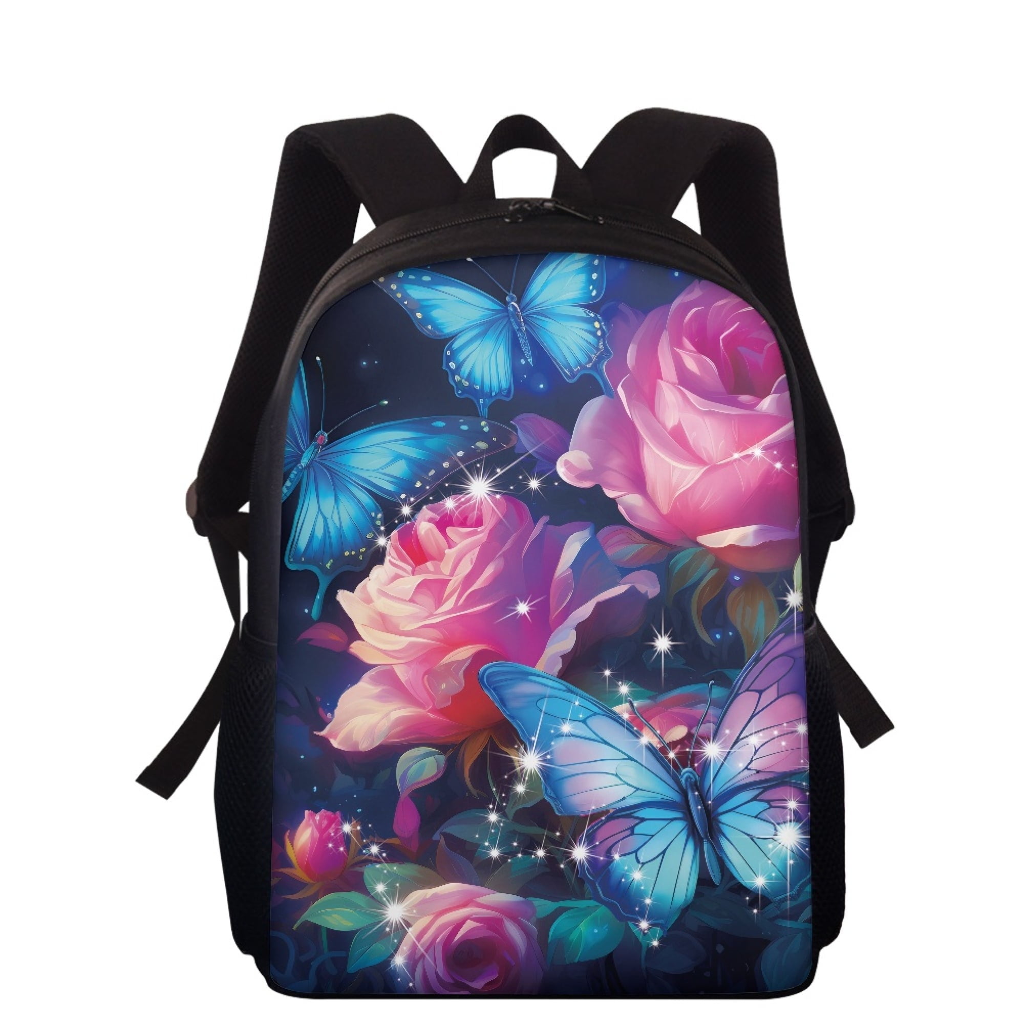 Xuewen Butterfly Pattern Backpack, Unisex Large Capacity Bookbag with ...
