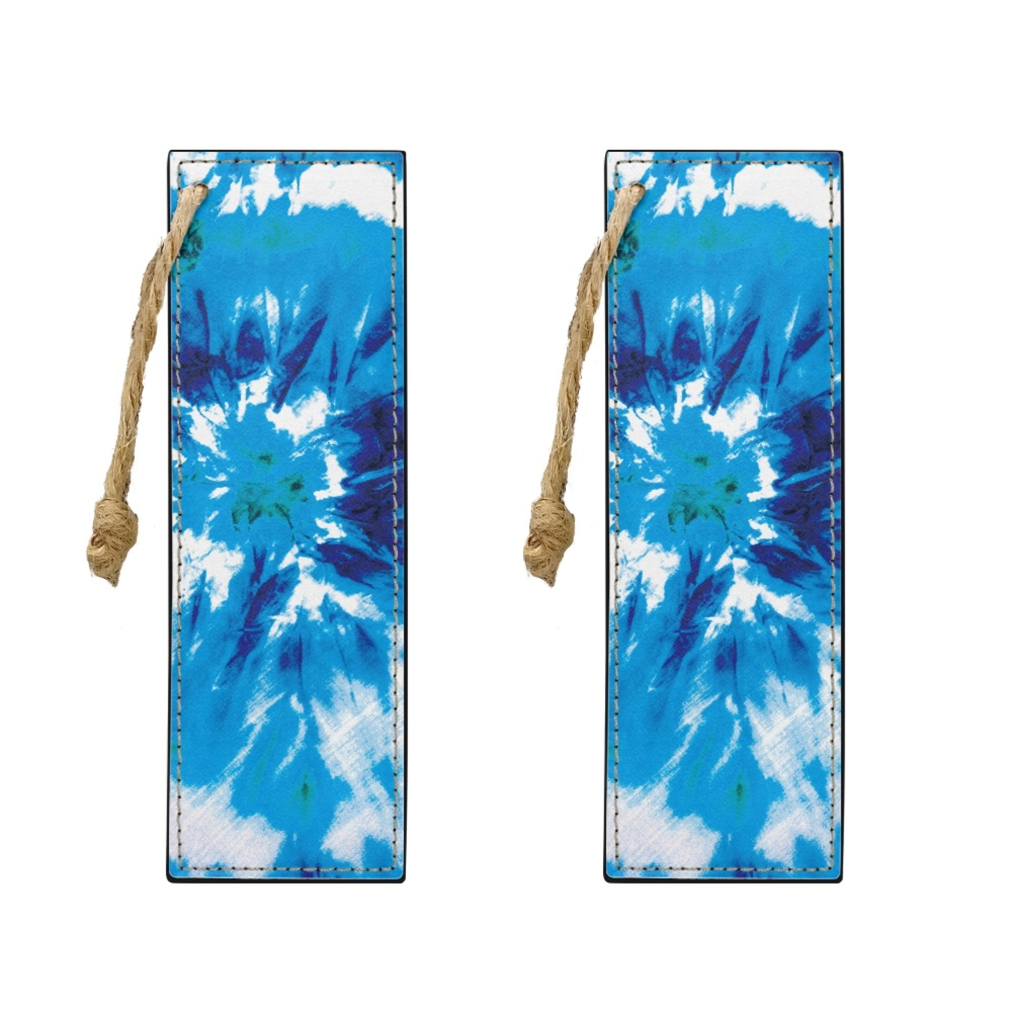 Xuewen Personalized Leather Bookmark, Tie Dye Bookmark Customized ...