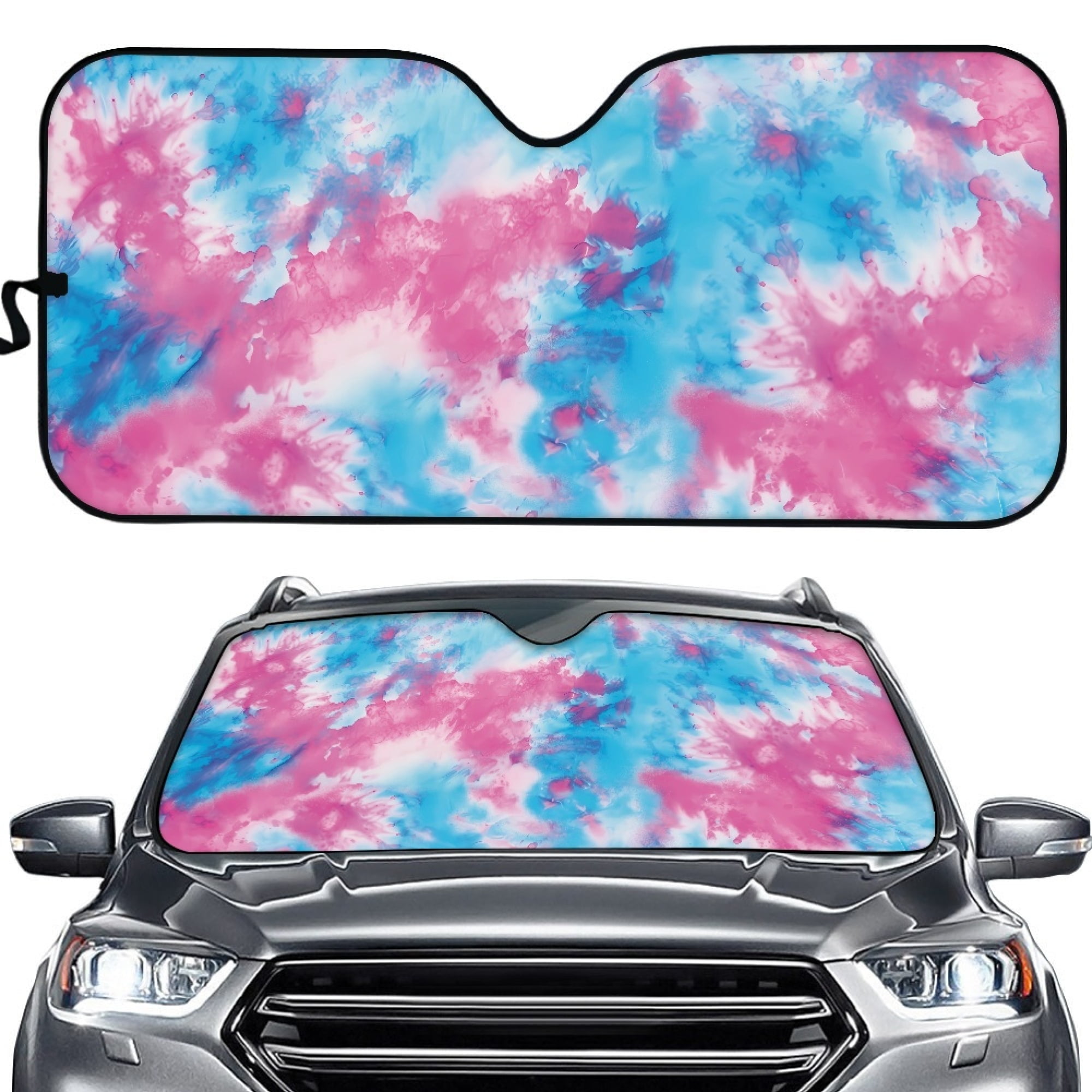 Xuewen Car Windshield Sun Shade Fold able Cute Sun Windshield Shade for ...