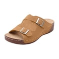 Xugsiok Womens Sandals Fashion Casual Spring Summer Comfortable Solid ...