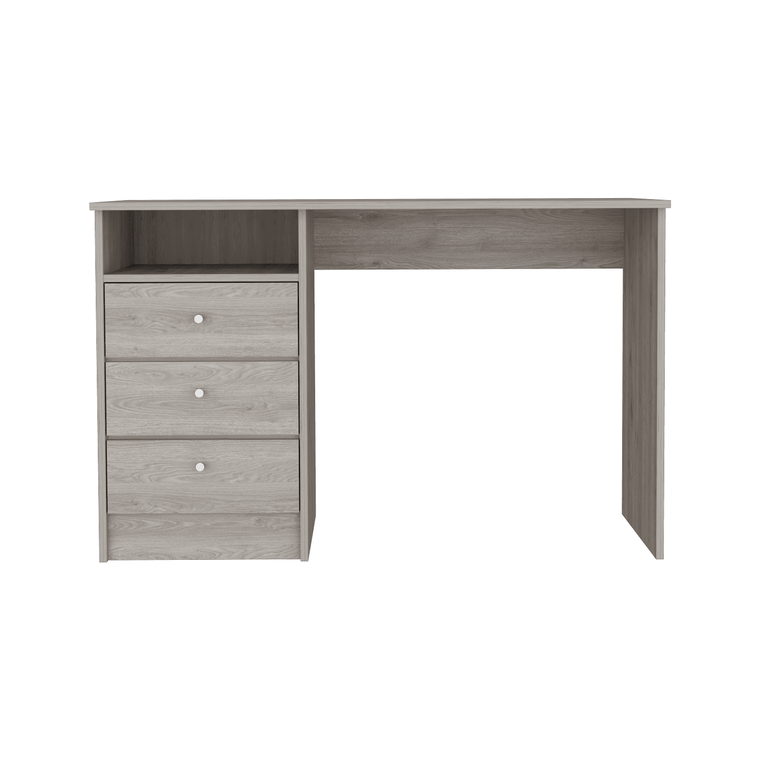 Xukmct Computer Desk with 3 Drawers and Shelf, Writing Desk for Home ...