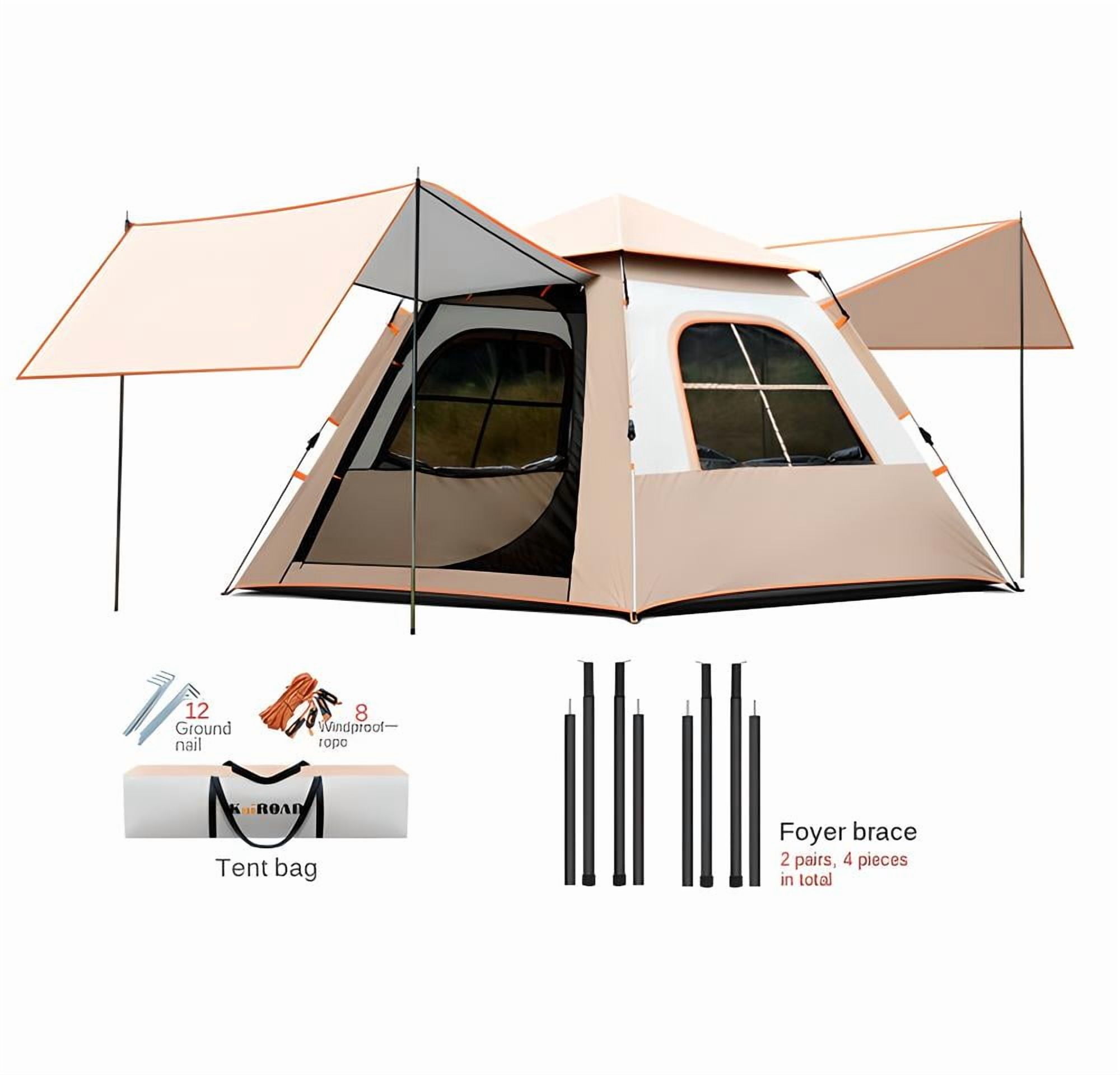 XunKA Camping Tent Clearance, Waterproof and Easy Setup, Backpacking ...
