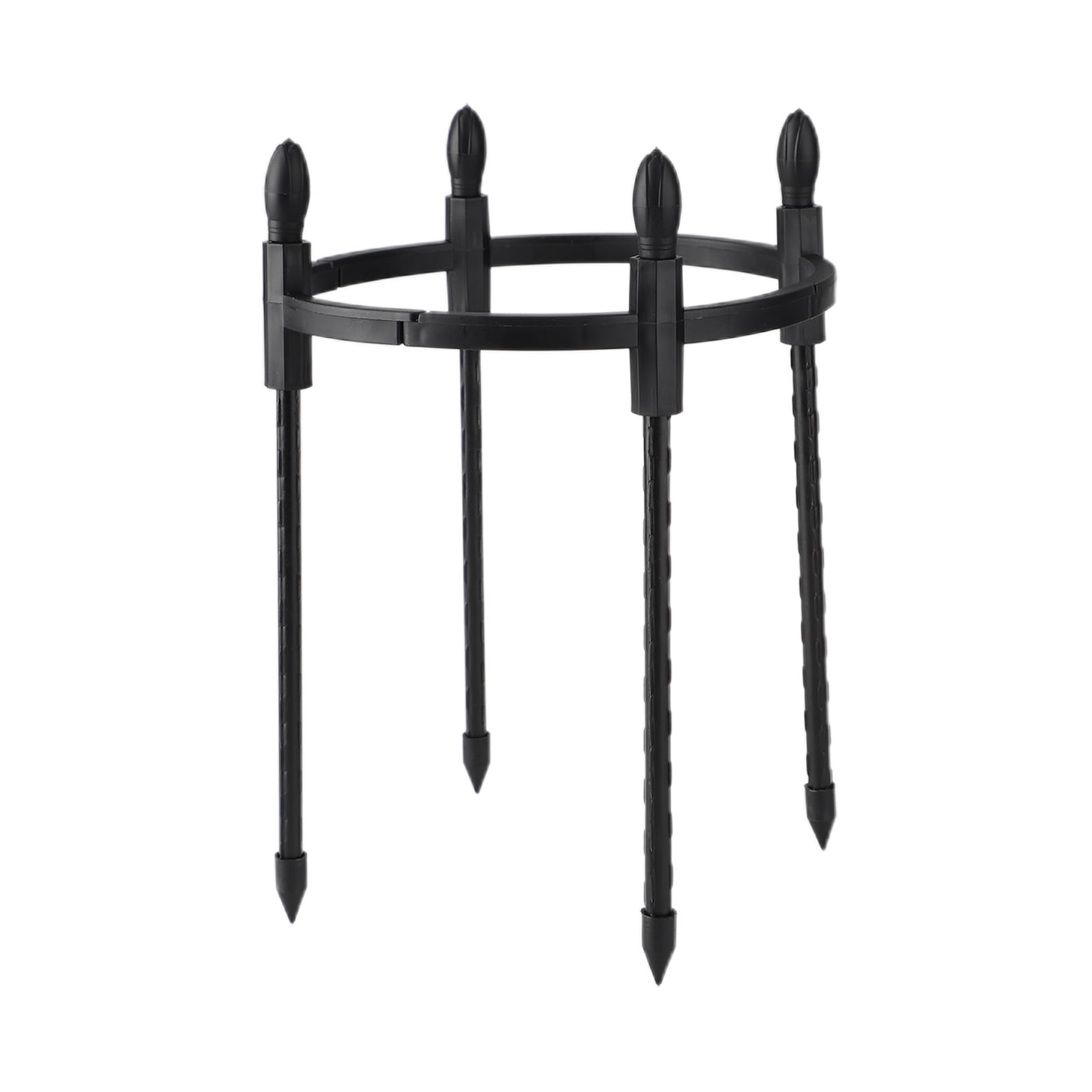 XunW Plant Stakes Support Rack Ring Metal Supports Single Stem Shrub ...
