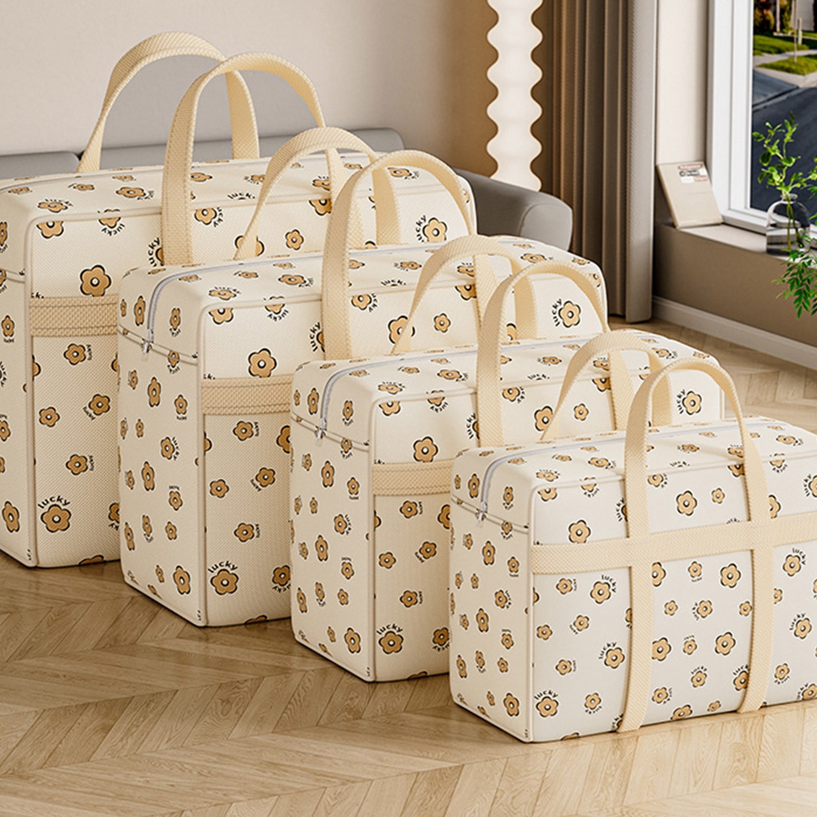 Xuniizn Moving Bags Heavy Duty Storage Bags with Zippers Handles ...