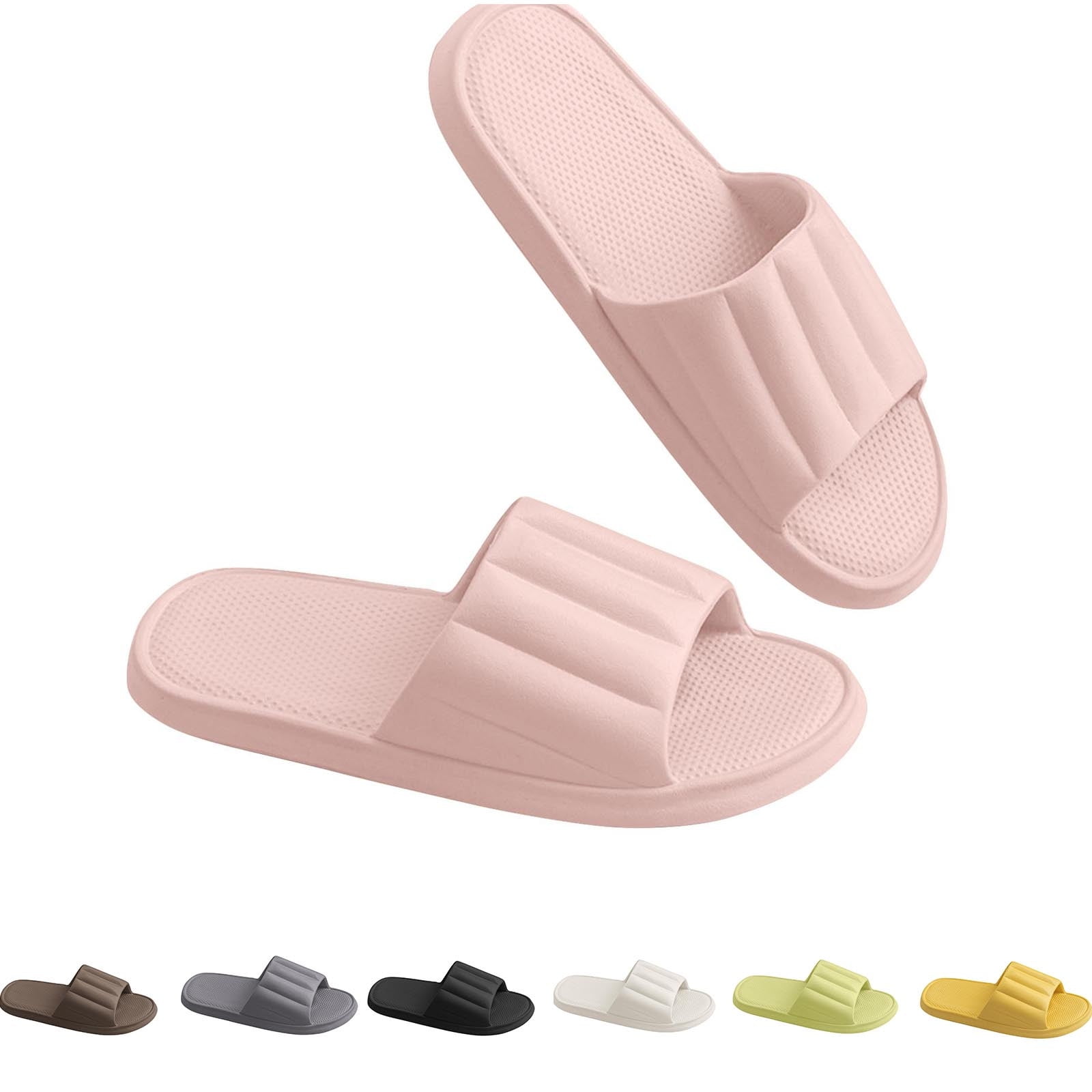 Xunlbb Lightweight Sandals for Women Men Comfort Non-Slip Pillow House ...