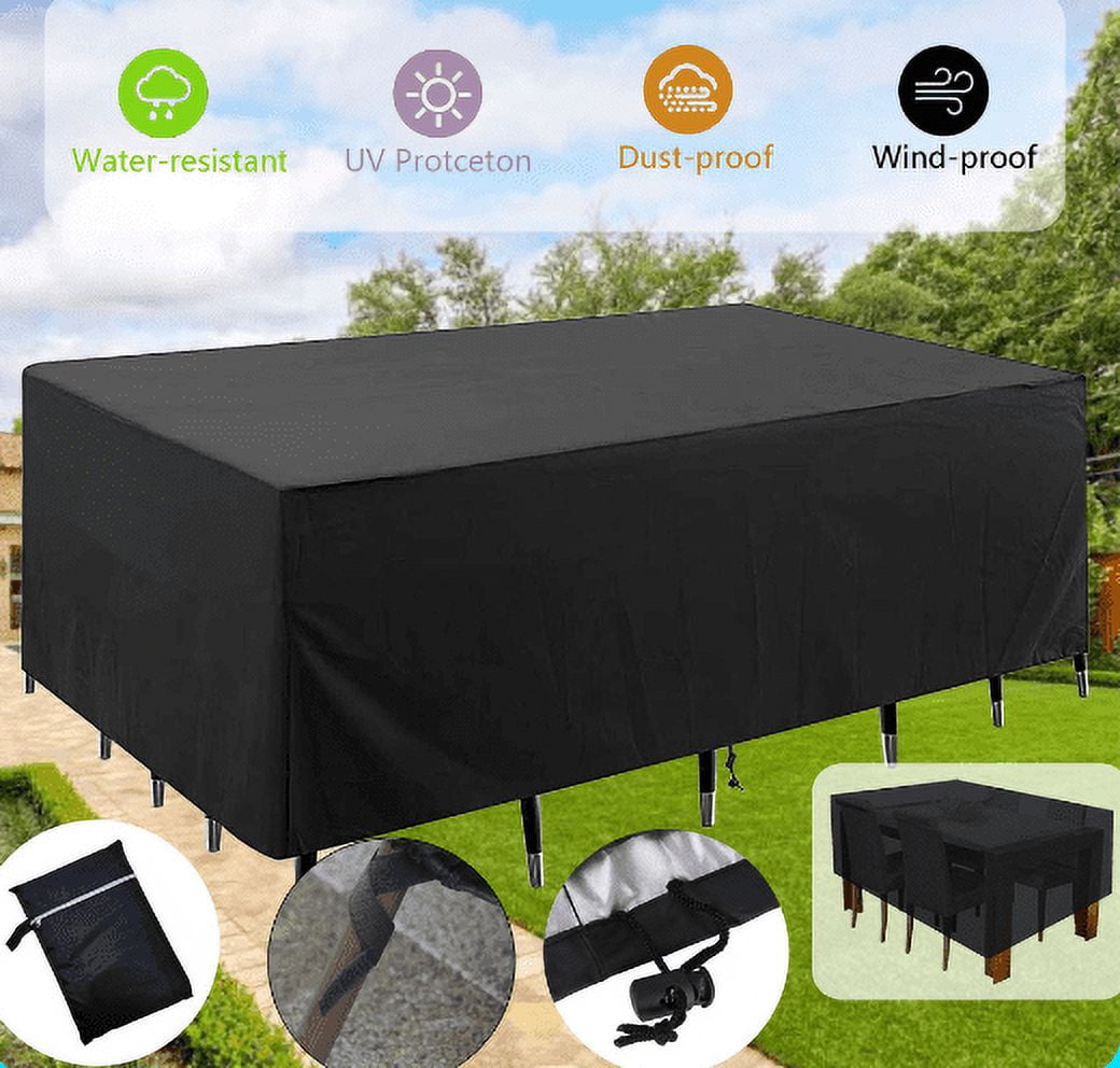 Xunyu Patio Furniture Cover Outdoor Dining Table Covers sectional ...
