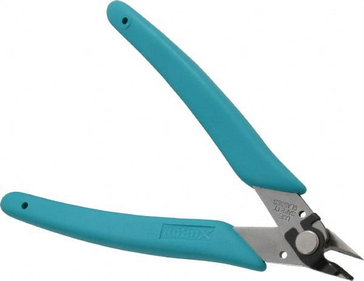 Xuron LX-F 4-7/8" OAL, 16 AWG Capacity, Flush Cutter Lead Retainer ...