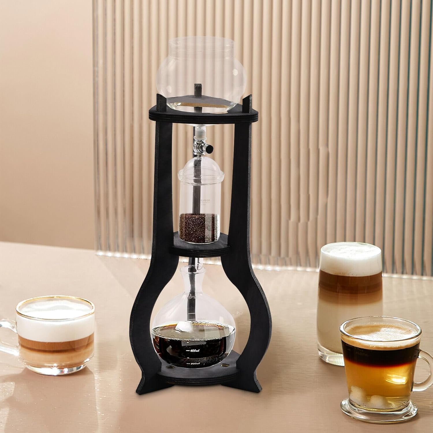 Xuthusman 600ml Durable Glass Iced Coffee Cold Brew Pot Coffee Filter ...