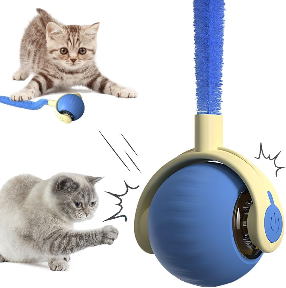 Xuyuan 2025 Upgraded Intelligent Rolling Automatic Moving Cat Toys ...