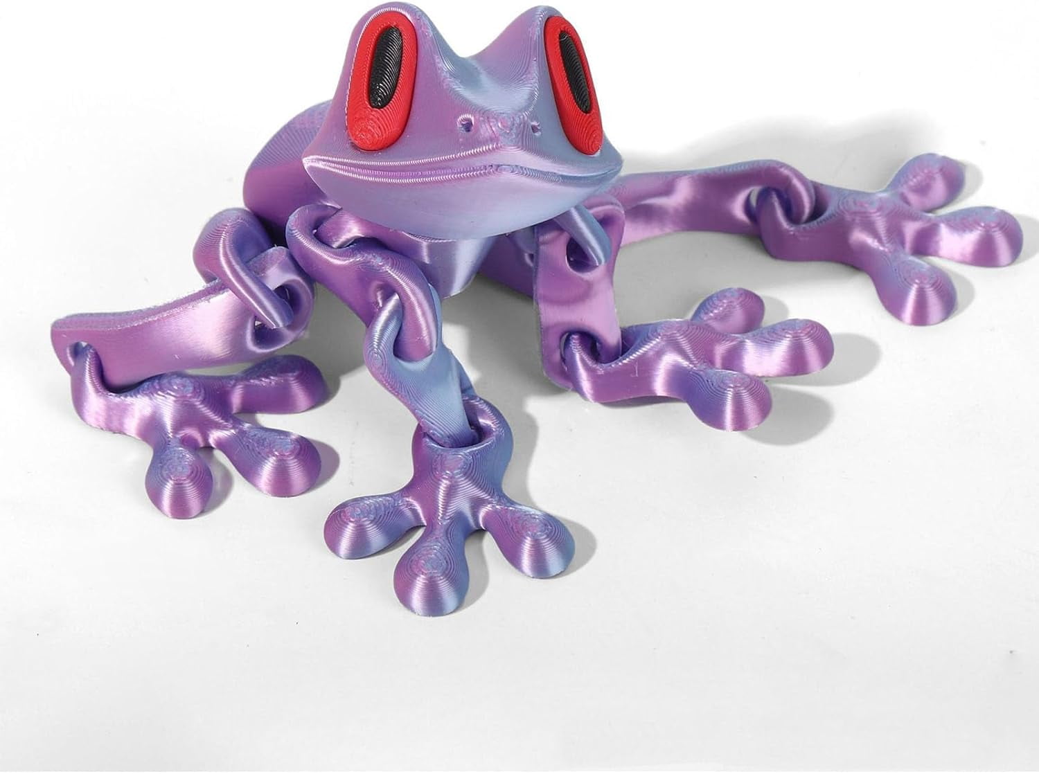 Xuyuan 3D Printed Magnetic Suction Frog,Frog Fridge Magnets,Cute Joints ...