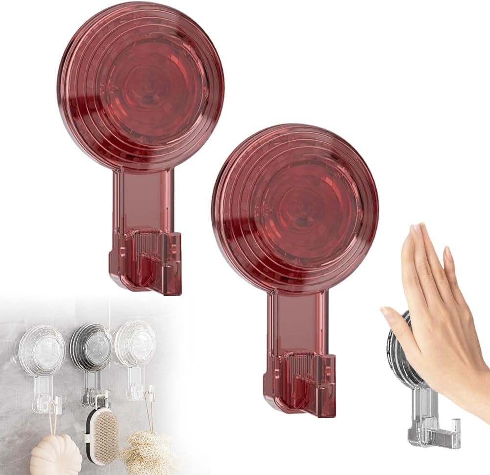 Xuyuan Removable Vacuum Suction Cup Hooks ， Clear Waterproof Suction ...